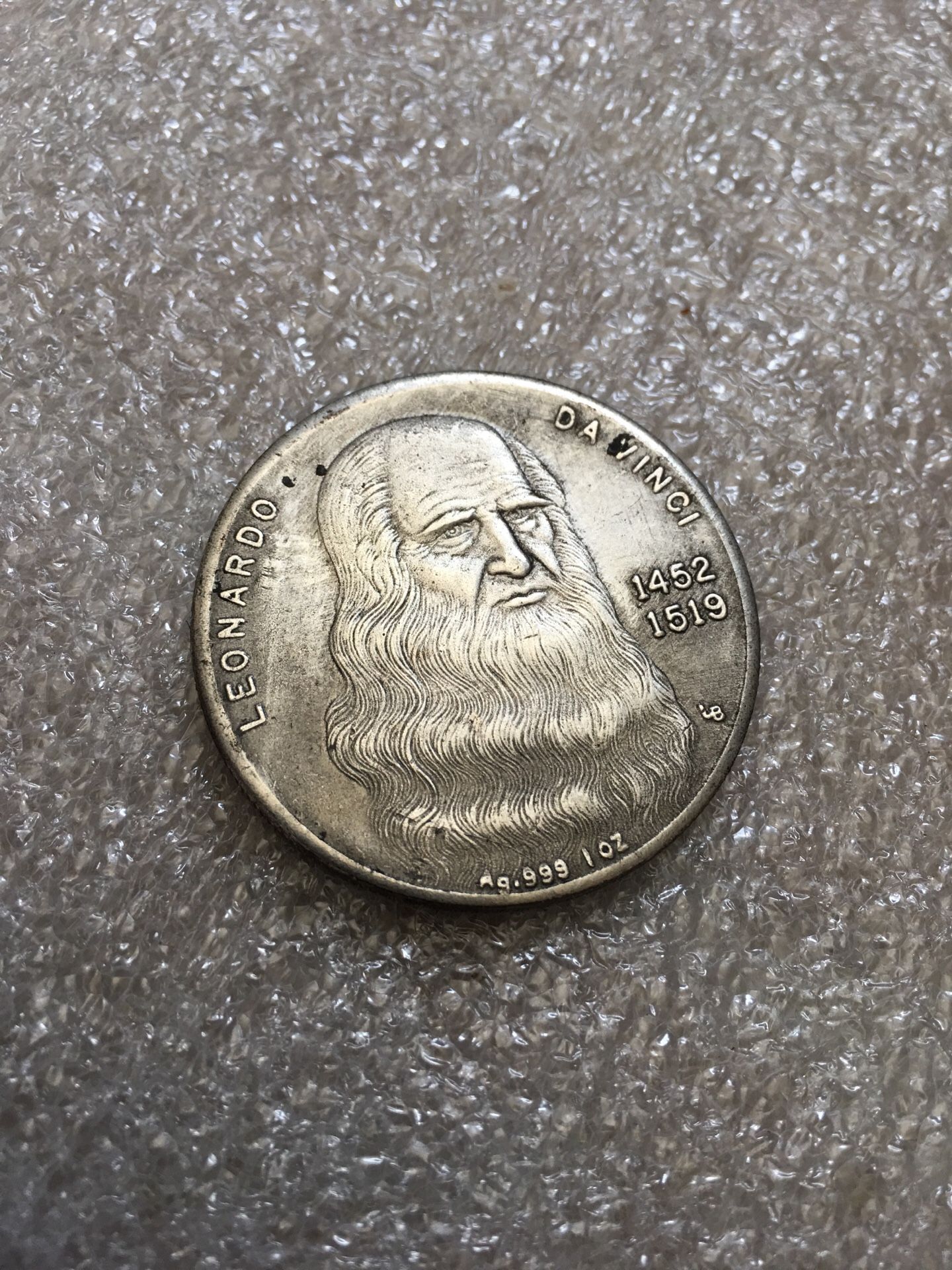 Leonardo DaVinci 1452-1519 Commemorative Coin for Sale in Castro Valley ...