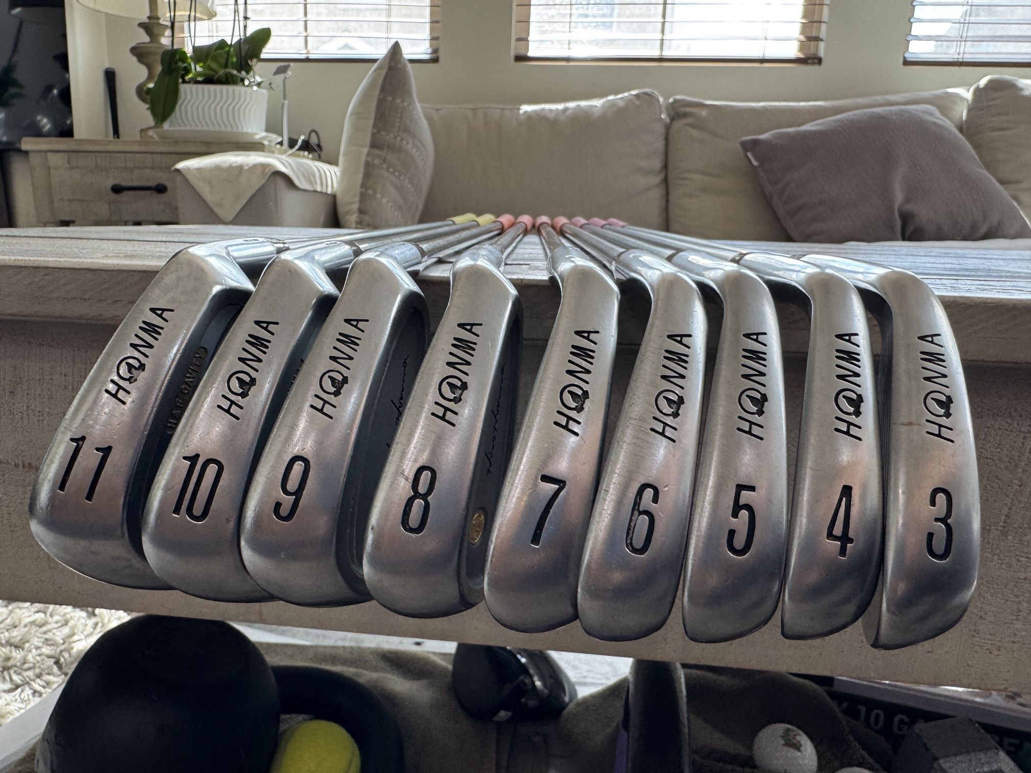 Honma LB-708 H&F Cavity 3-11 4 Star Stiff 9 Clubs Iron Set for Sale in Fullerton, CA - OfferUp