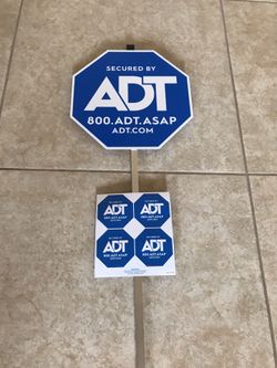 Adt Yard Signs And Stickers