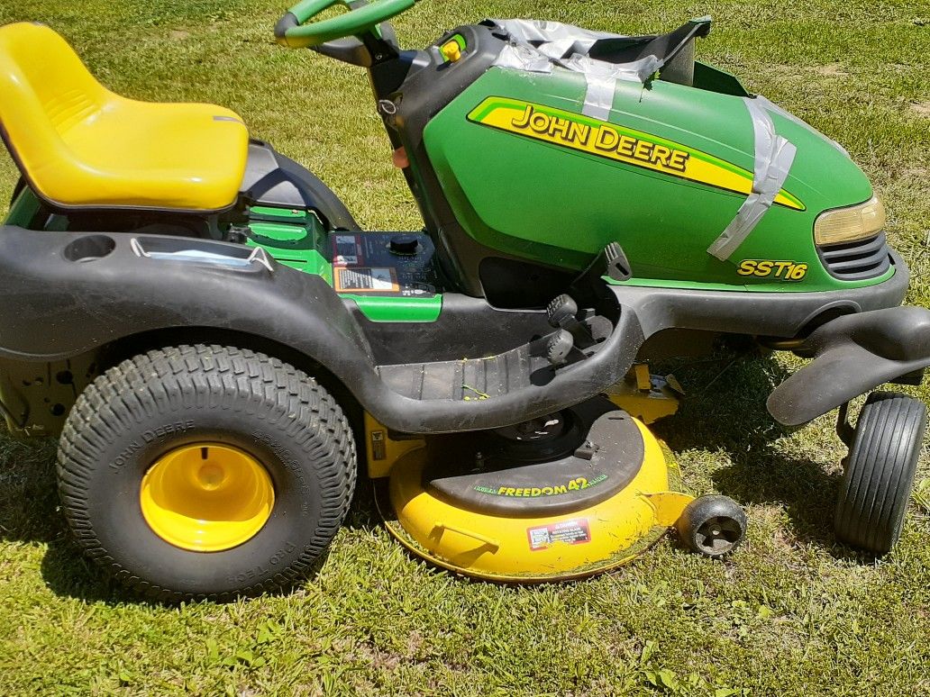 (2) John Deere SST16 ( zero turn ) for Sale in Mooresville, NC - OfferUp