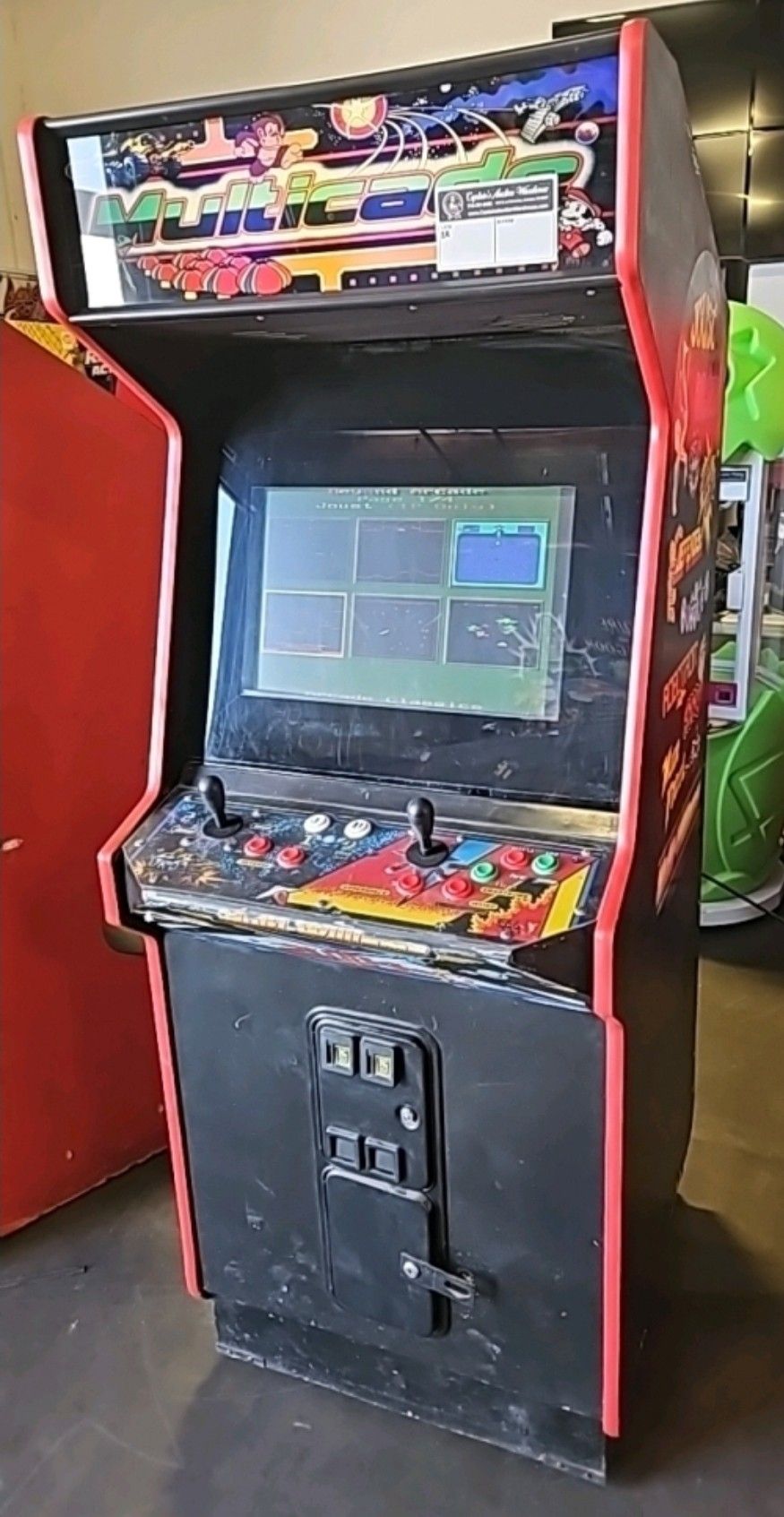 19 IN 1 MULTICADE WILLIAMS UPRIGHT ARCADE GAME for Sale in Whittier, CA ...