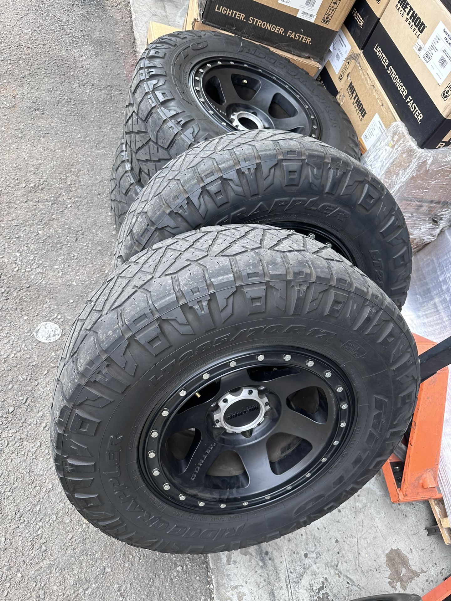 Method 310 Wheels With Nitto Ridge Grappler LT285/70/17 Tacoma 4runner ...