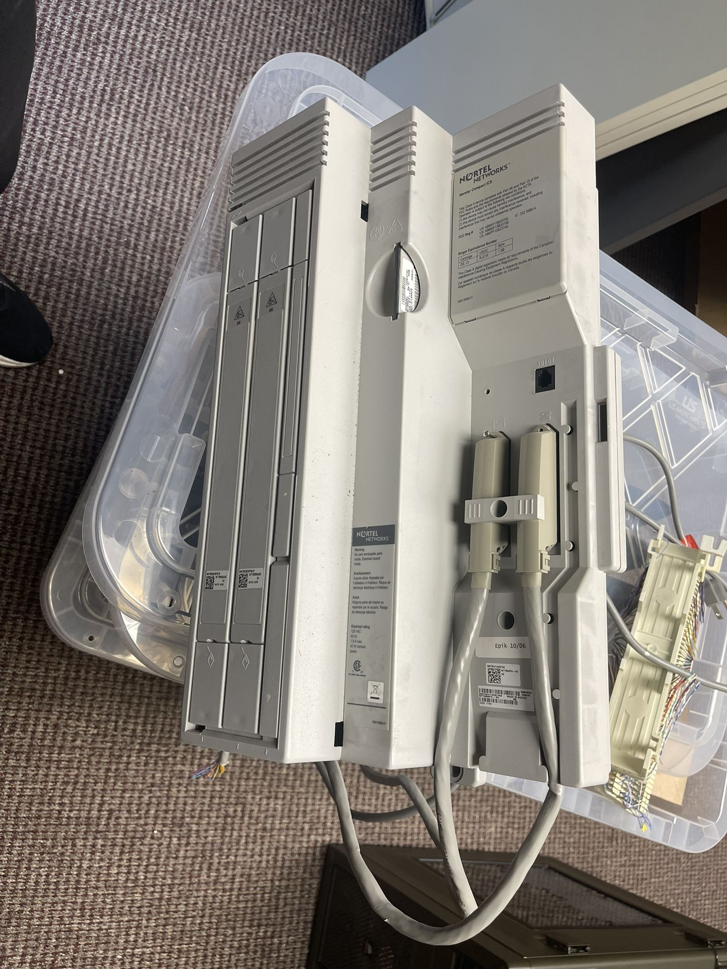 Nortel Norstar Compact ICS Phone System – Business Landline Setup