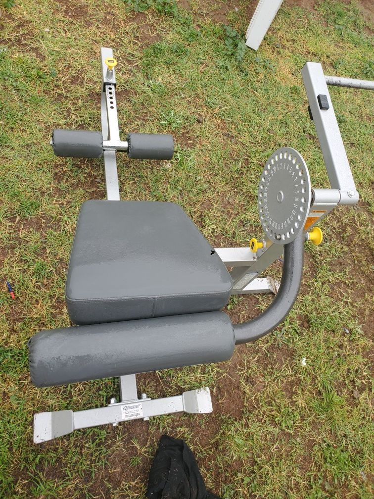 Hoist core abb/back weight machine 120$ u need weights like new for ...