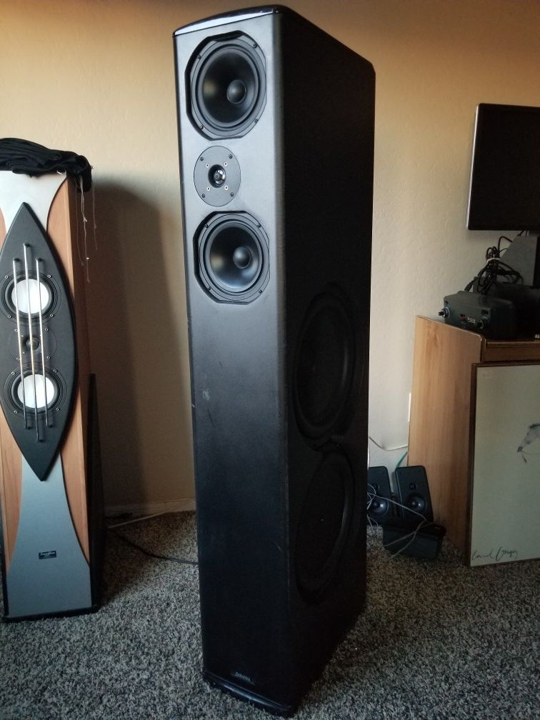 Definitive Technology BP7000SC Speakers (1,800 watt amp driving a ...
