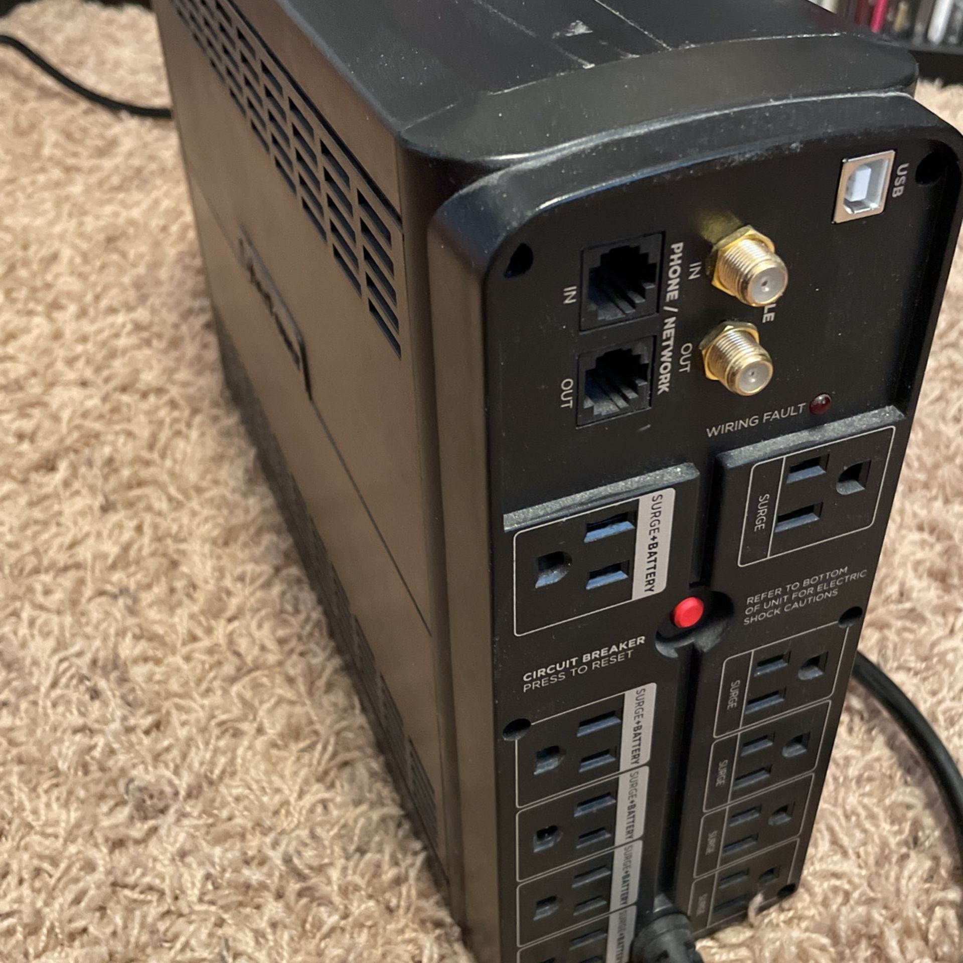Cyberpower battery Backup - 1500va (AVR) for Sale in Glendale, AZ - OfferUp