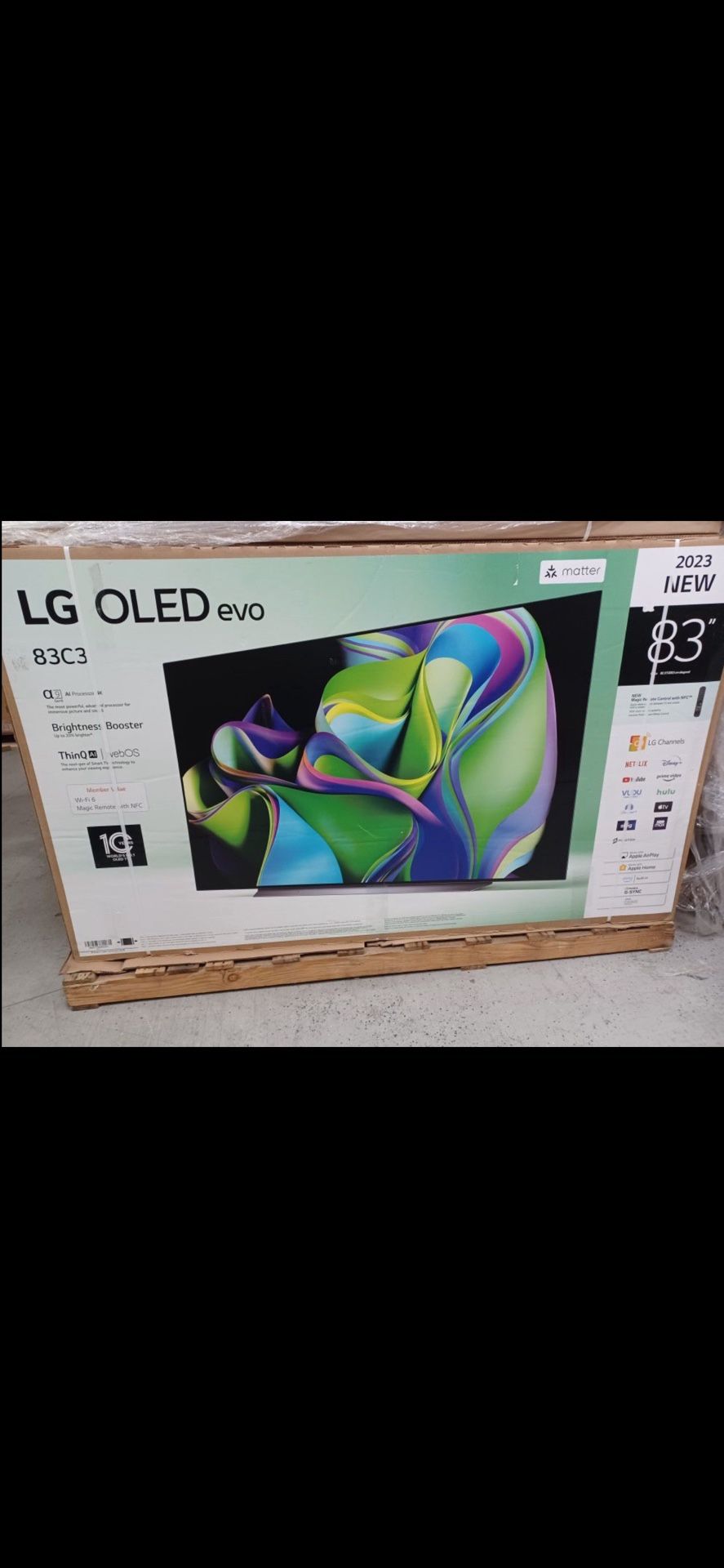 Lg 83 Inch Oled 4K Tv Smart C3 Oled83C3 for Sale in Los Angeles, CA ...