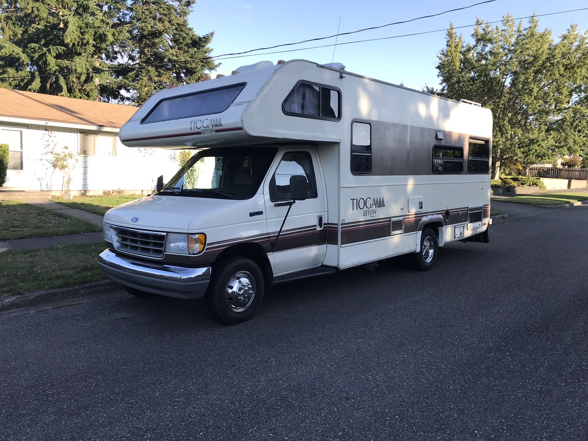 Extremely Clean 1993 Ford E350 Tioga Arrow! RV Camper! Low Miles!* for ...