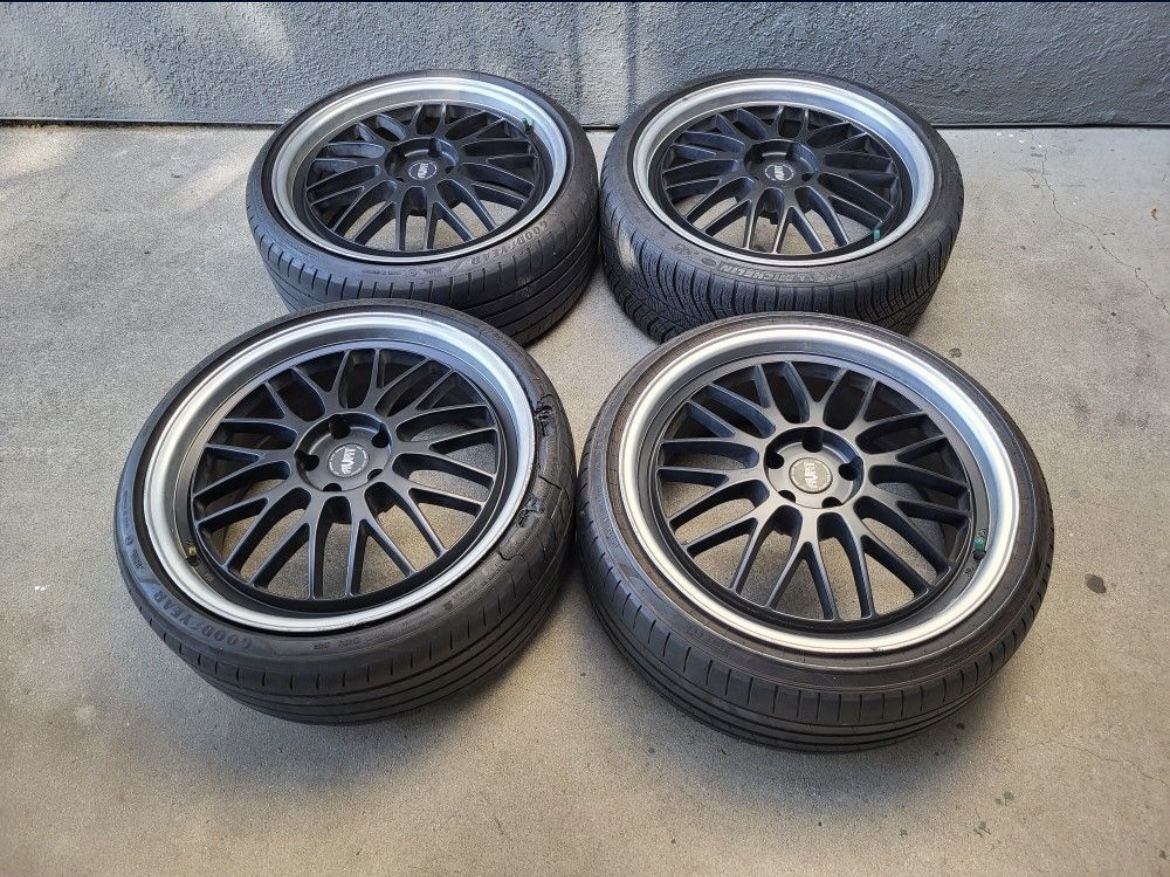 20 Inch Avat Rims Wheels BBS LM Style 5 Lug 5x114.3 for Sale in Los ...