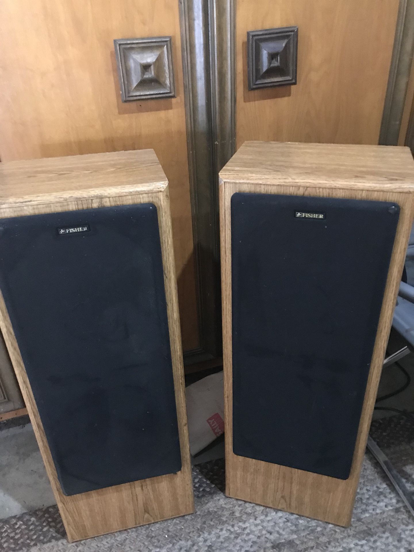Fisher Tower Speakers