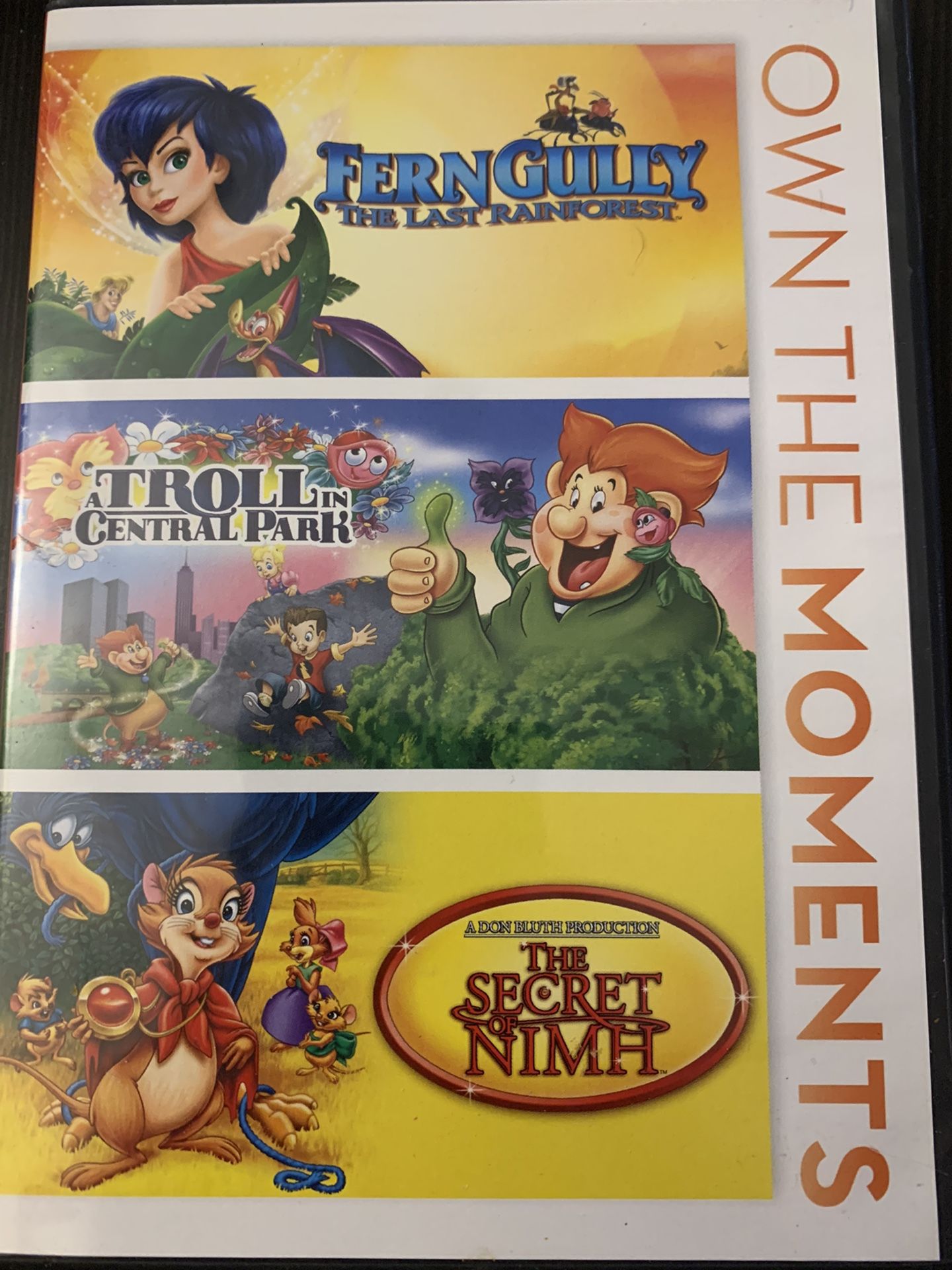 FERNGULLY The Last Rain Forest-A TROLL In CENTRAL PARK-The SECRET NIMH ...