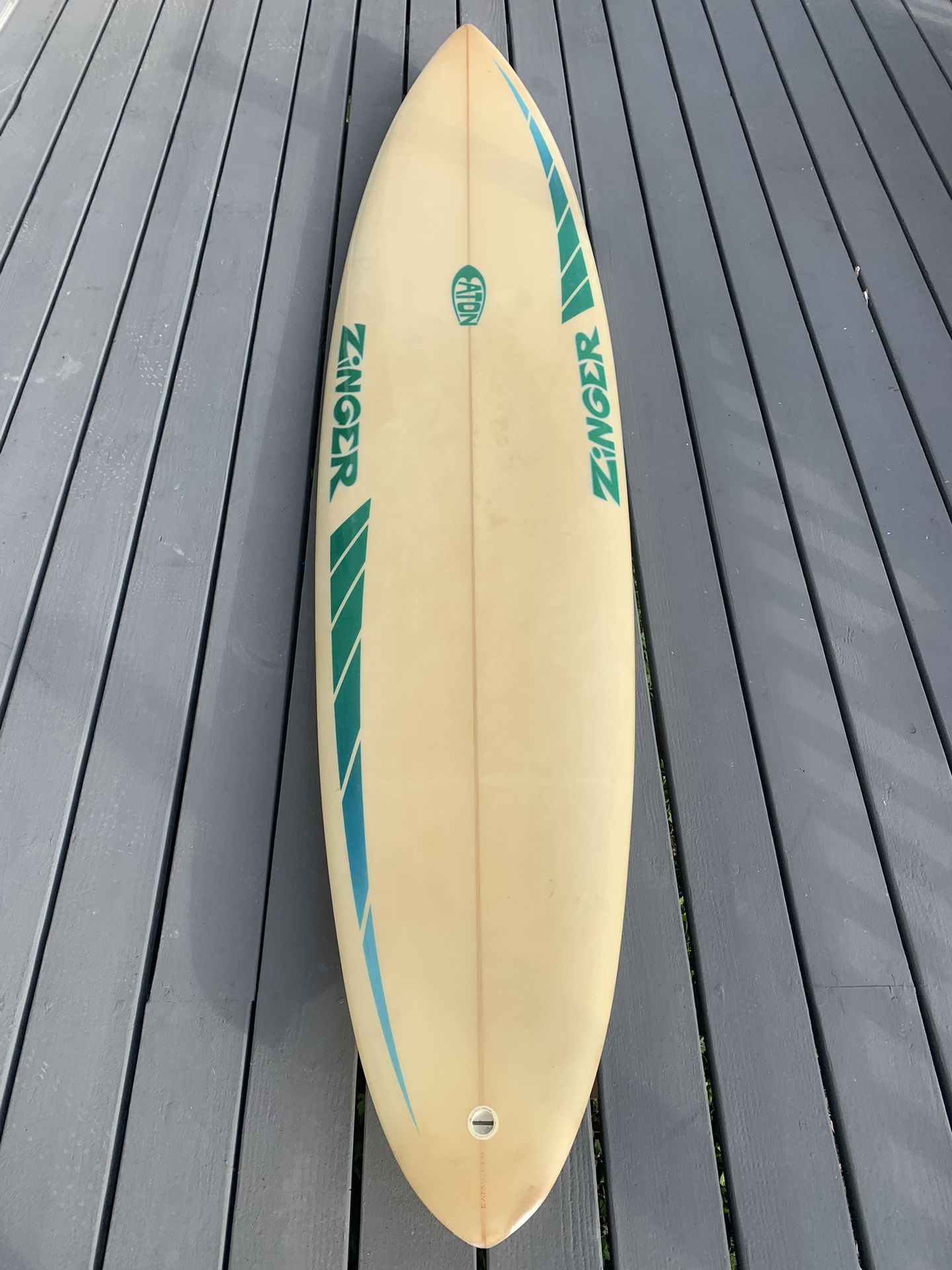 Vintage 1970’s Eaton - Zinger Surfboard / Longboard 9’6” for Sale in ...