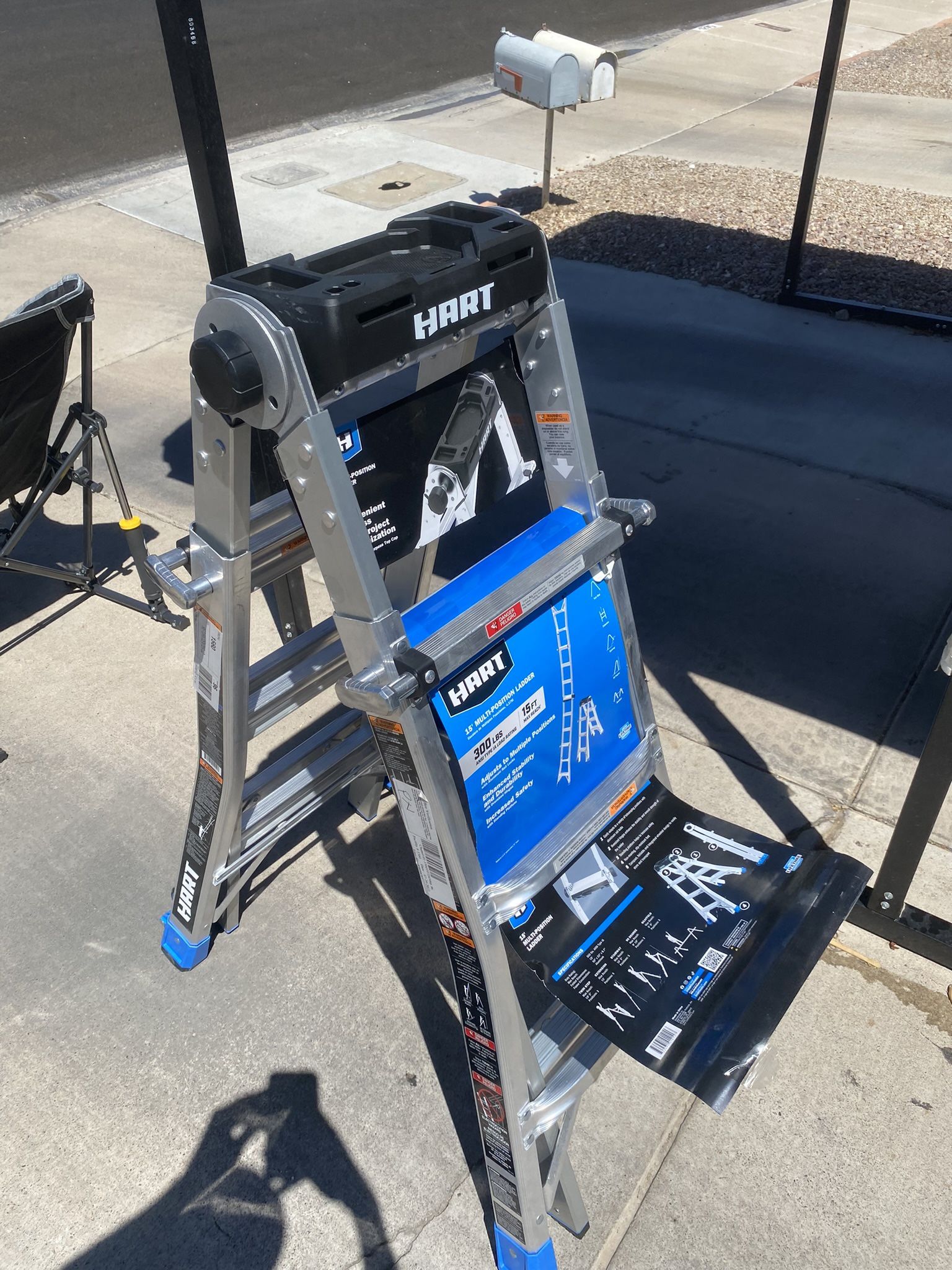 15’ HART MULTI-POSITION LADDER for Sale in Las Vegas, NV - OfferUp