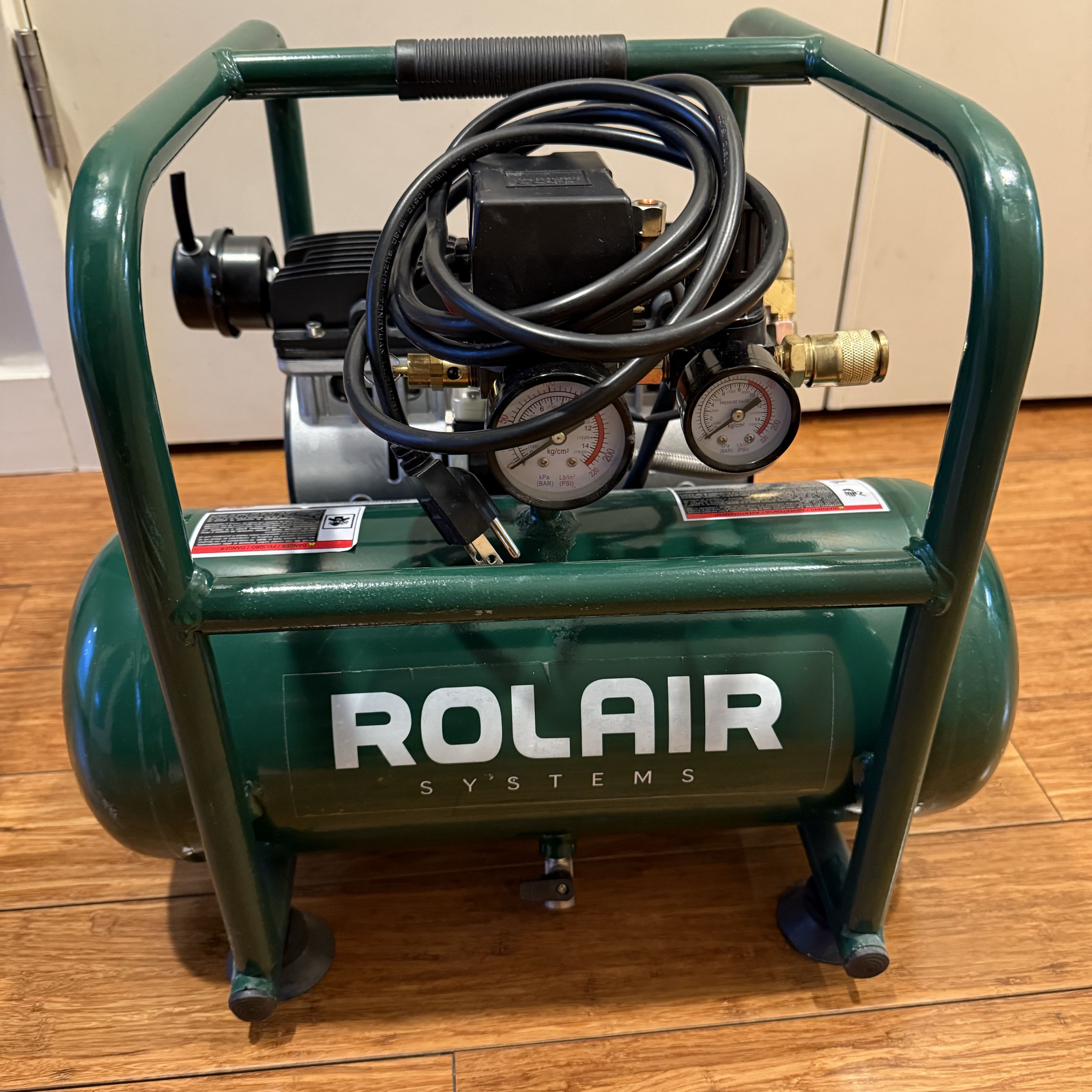 Rolair Portable Air Compressor JC10A - 2.3 gal 125psi for Sale in ...