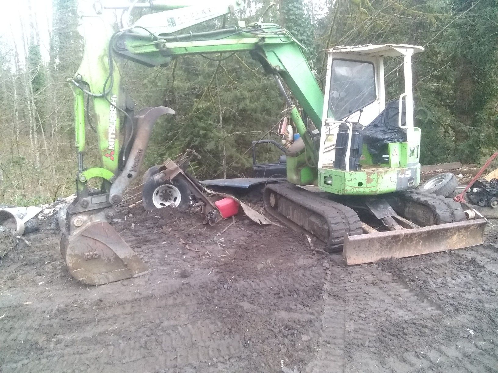 Mitsubishi mx45 excavator for Sale in Carnation, WA - OfferUp