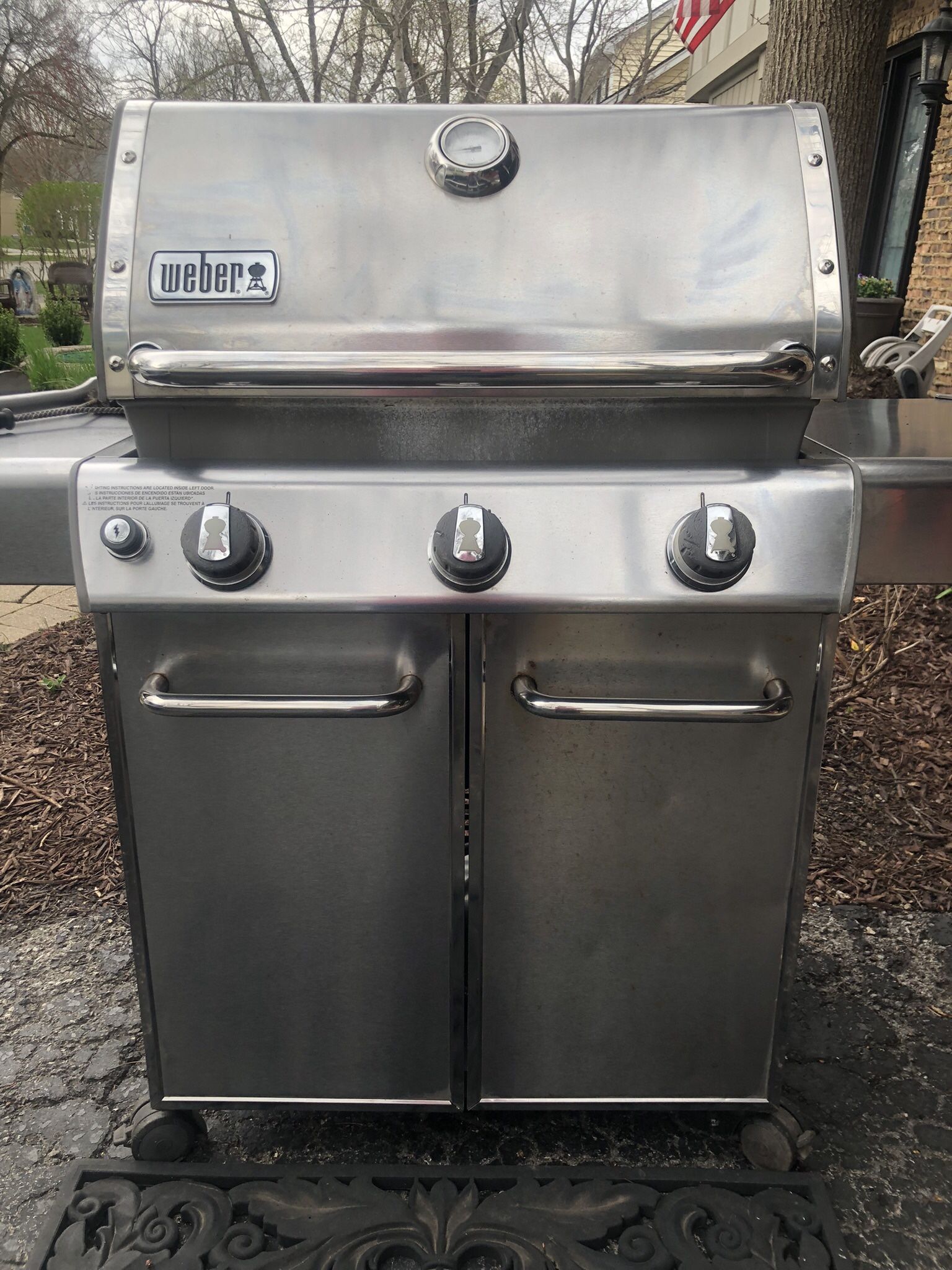 Weber Genesis Gas Grill. Pickup Asap. Works Great!! for Sale in ...
