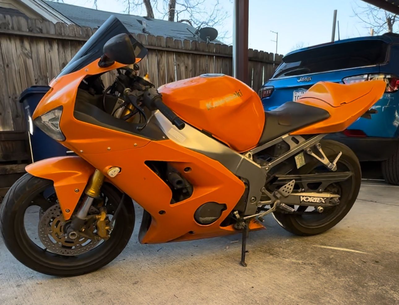 ($4,500.00) 2004 Ninja Kawasaki 636R Blue Title (Price Firm) for Sale ...