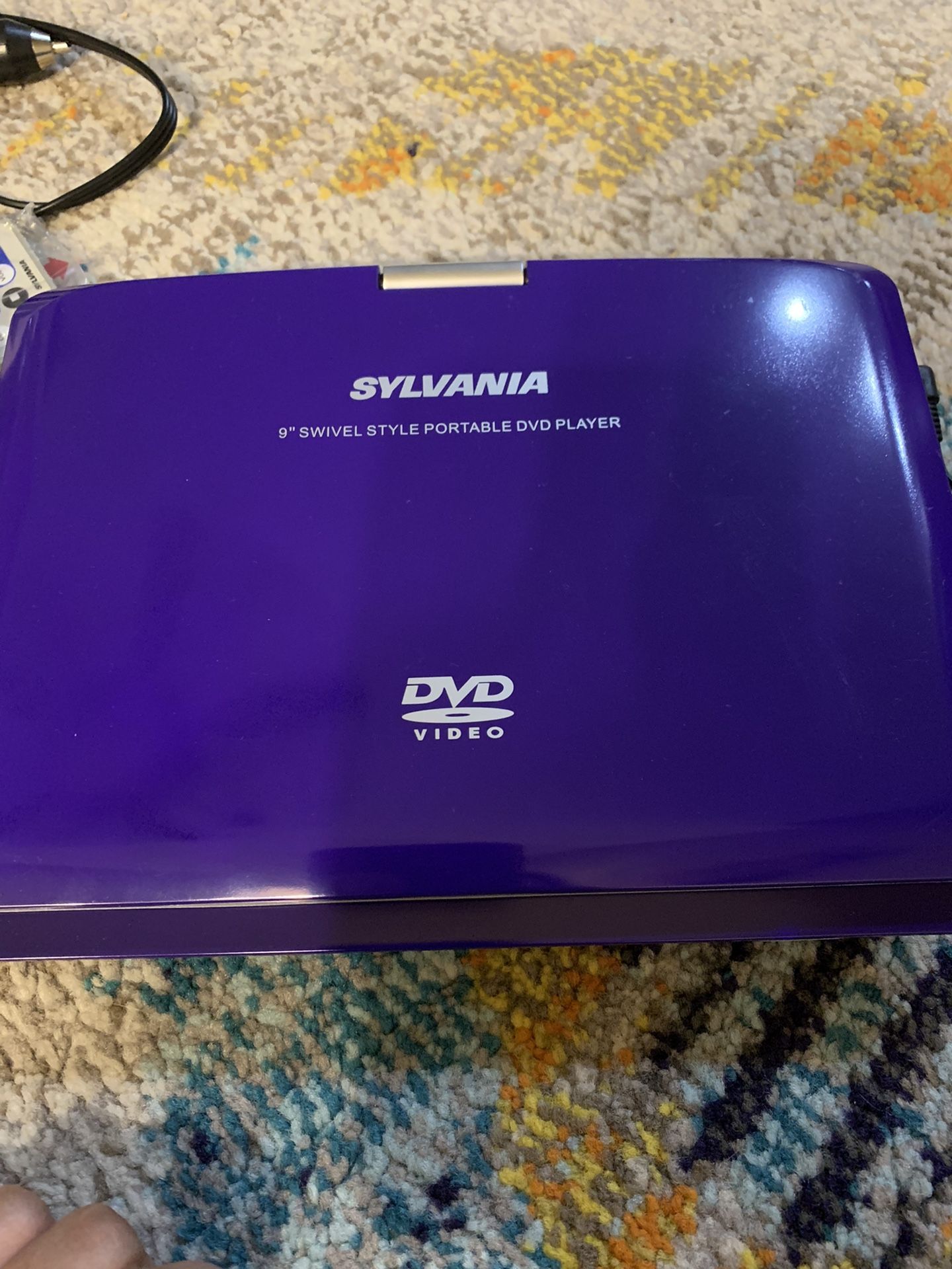 Sylvania Portable Dvd Player Purple