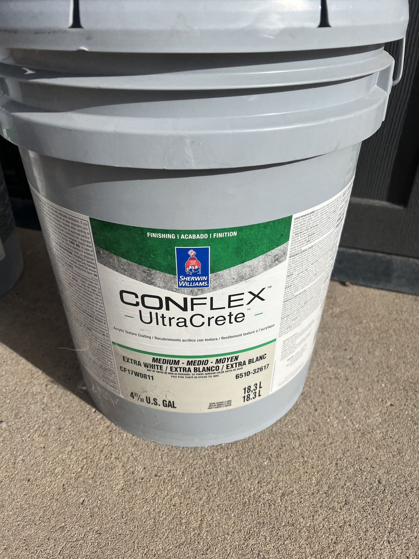 Sherwin Williams Conflex White Exterior Paint for Sale in El Paso, TX ...