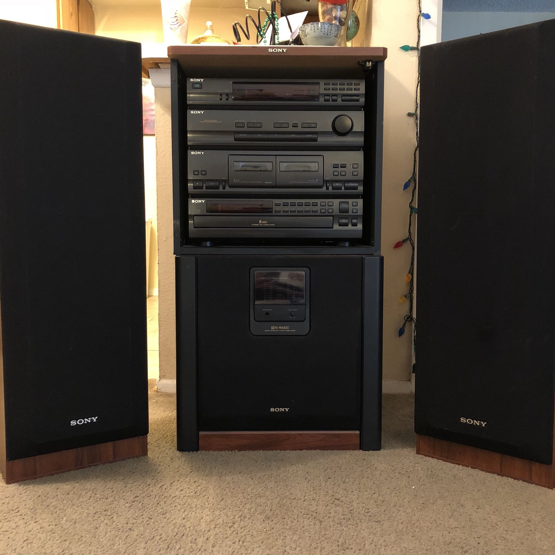 Retro Sony SEN-R4400 HiFi Stereo System for Sale in Austin, TX - OfferUp