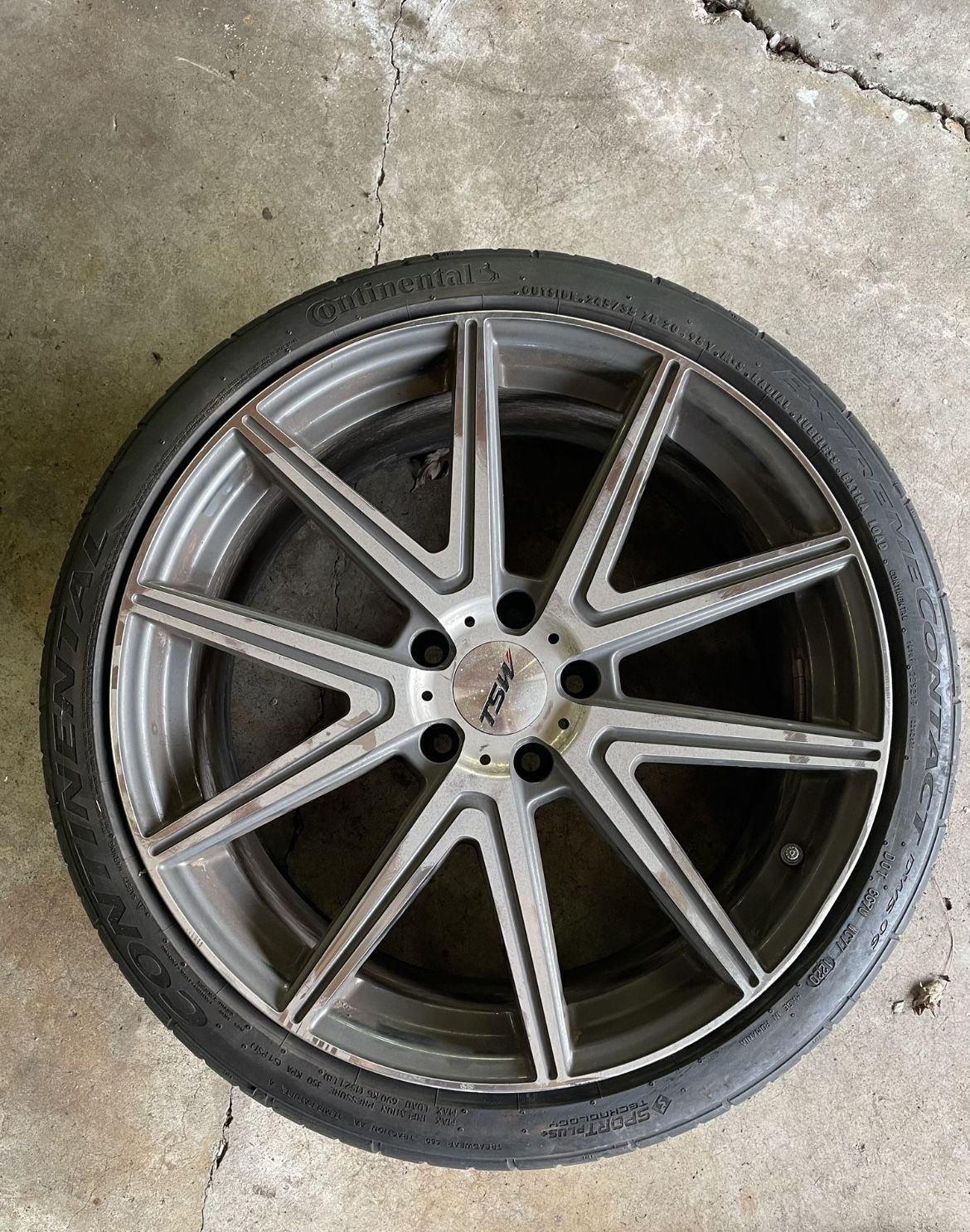 TSW 20-Inch wheels With Tires for Sale in Louisville, KY - OfferUp