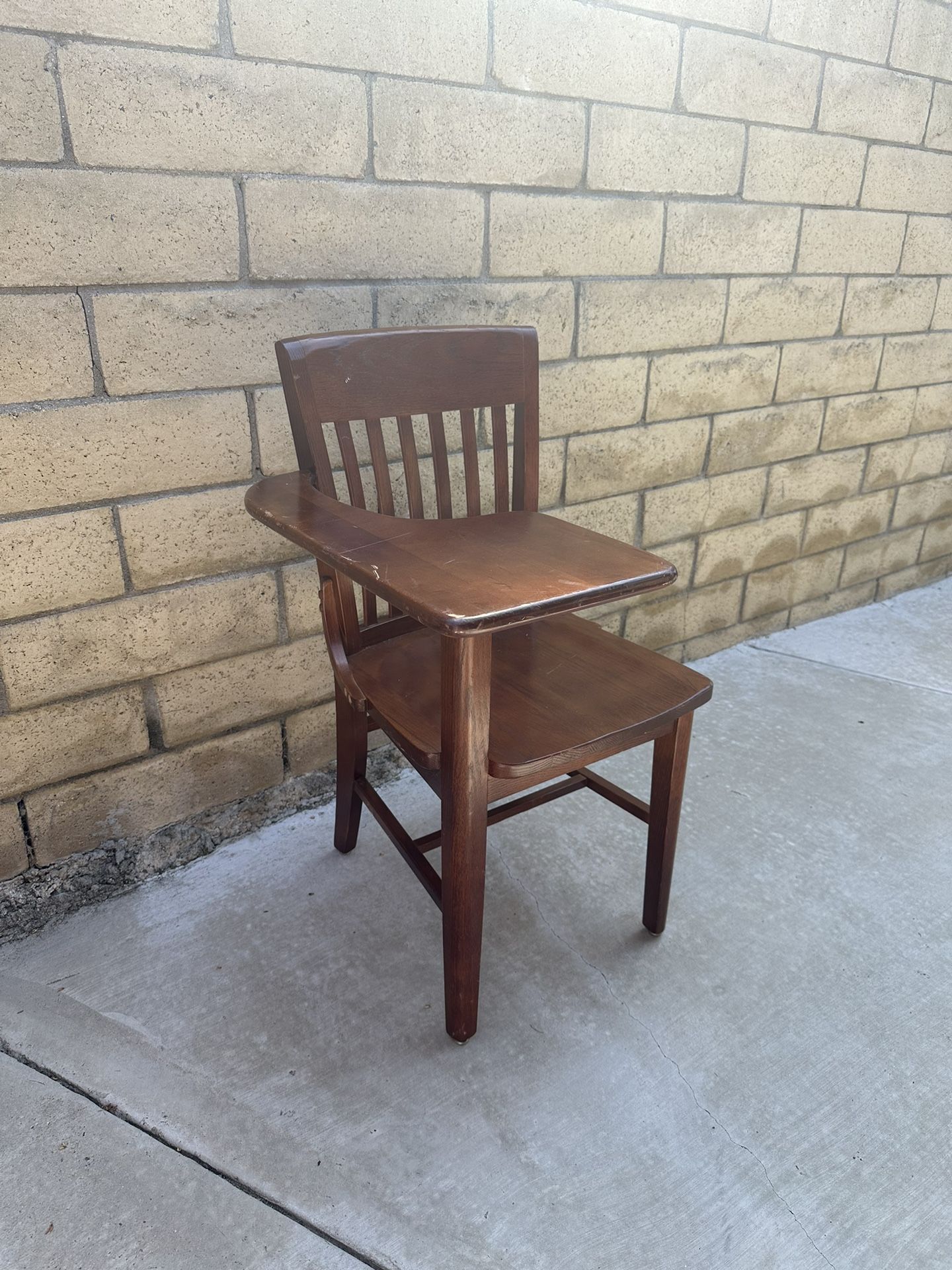 Wooden School Desk Chair for Sale in La Habra Heights, CA - OfferUp