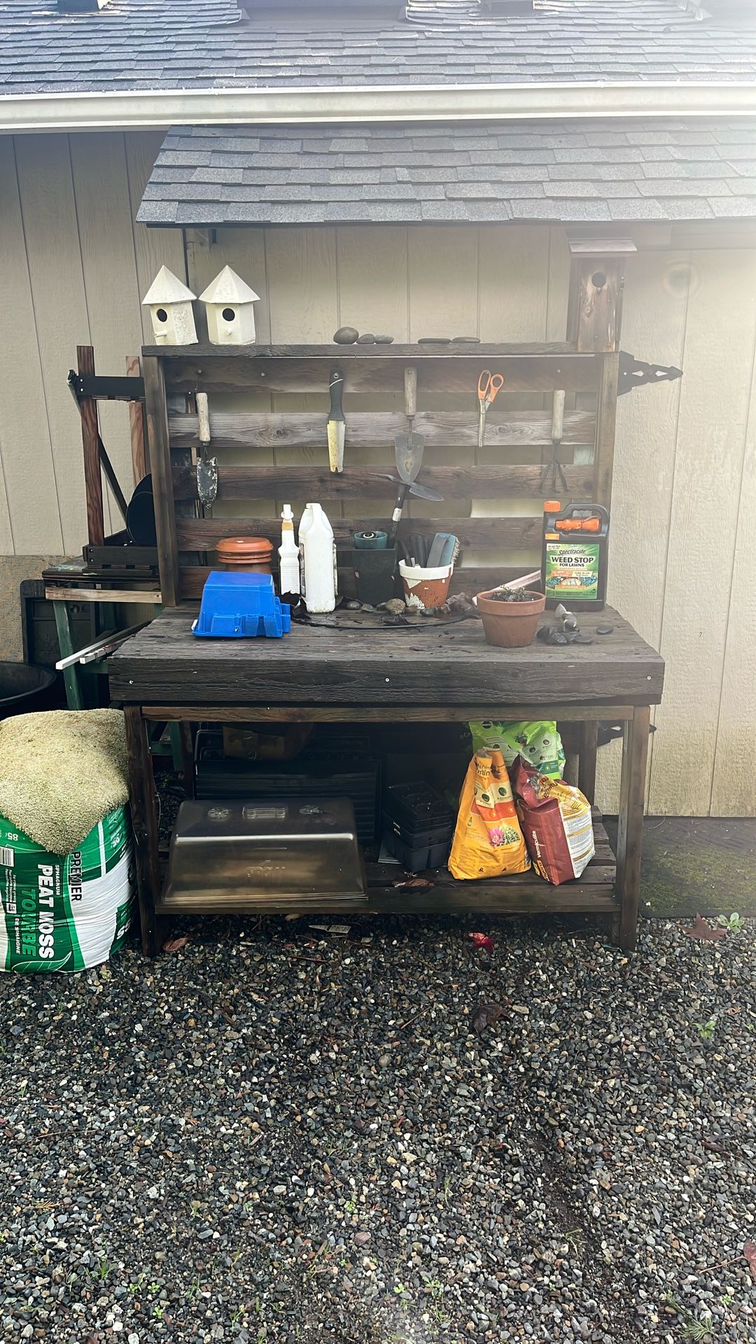Pallet Garden Bench- Free for Sale in Auburn, WA - OfferUp