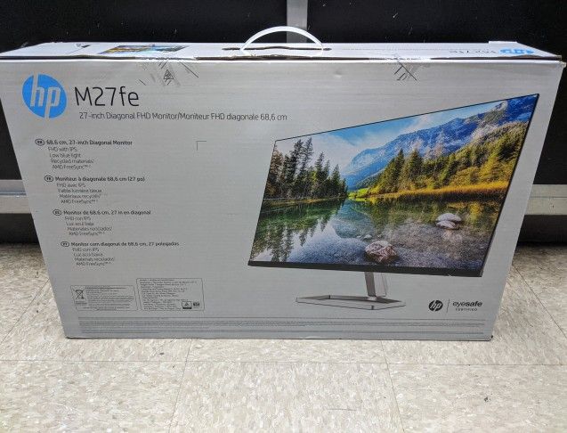 HP M27fe 27 Inch Full HD Monitor for Sale in Fort Lauderdale, FL - OfferUp