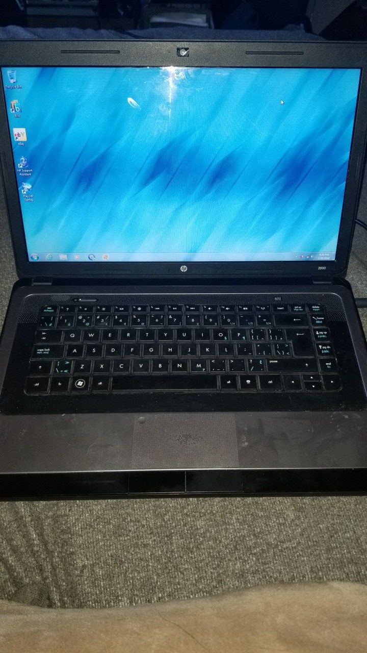 Hp 2000 Notebook Computer