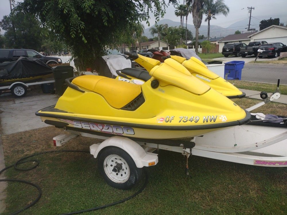 2 96 SEADOO XP800 CC RUNNING CONDITION PRICE IS EACH SKI NO TRAILER ...