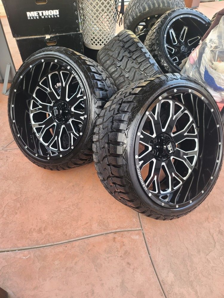 24x12 Hardrock Offroad Wheels for Sale in Riverside, CA - OfferUp