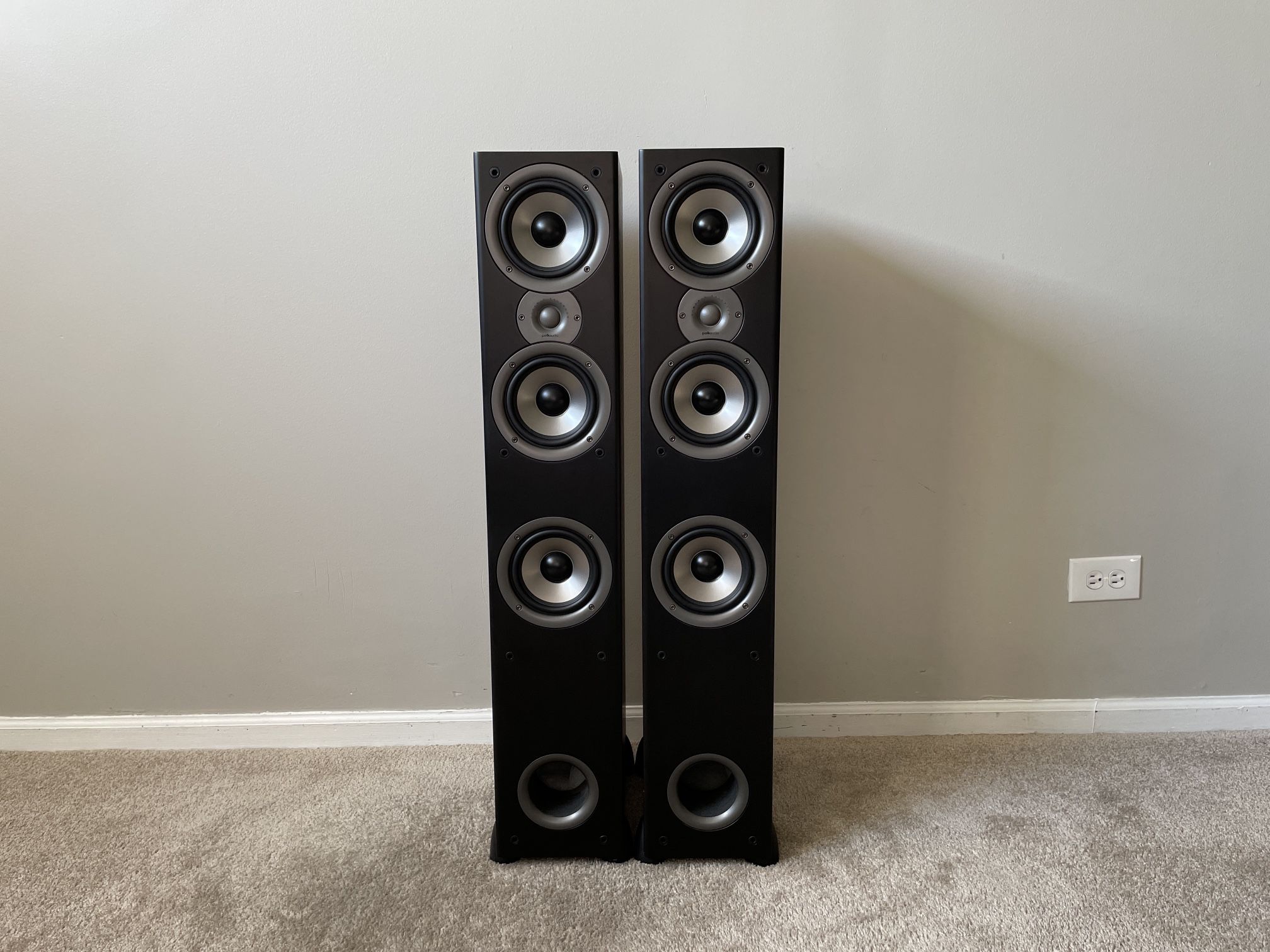 Polk Audio Monitor 60 II Tower Home Floor Standing Speakers for Sale in ...