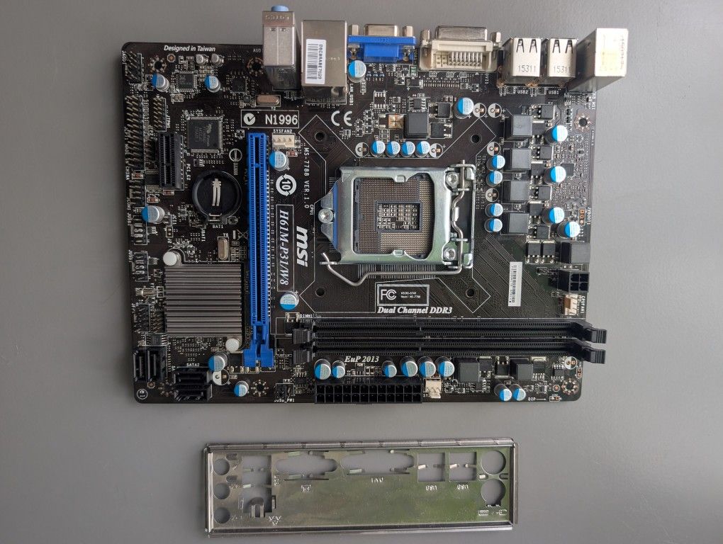 MSI H61M-P31/W8, LGA 1155/Socket H2, Intel Motherboard for Sale in Los ...