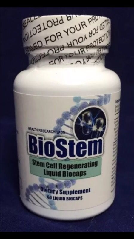 BIOSTEM HEALTH RESEARCH LABS STEM CELL REGENERARTING 60 LIQUID BIOCAPS ...