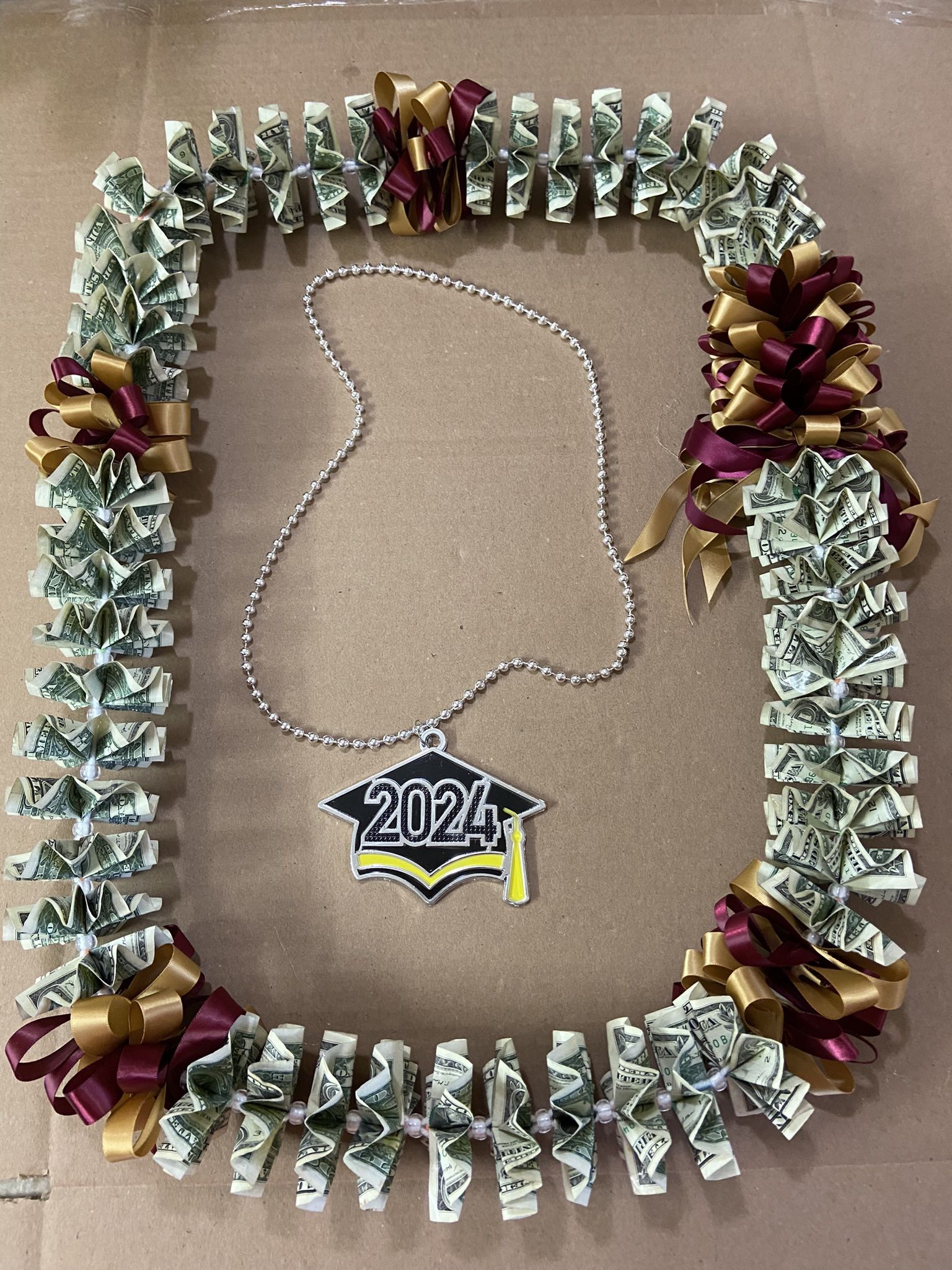 Graduation All Different Kind Of Ribbon Money Lei for Sale in Rosemead ...