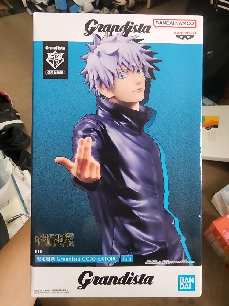 Jujutsu Kaisen Grandista Satoru Gojo Figure Banpresto New Japan for ...