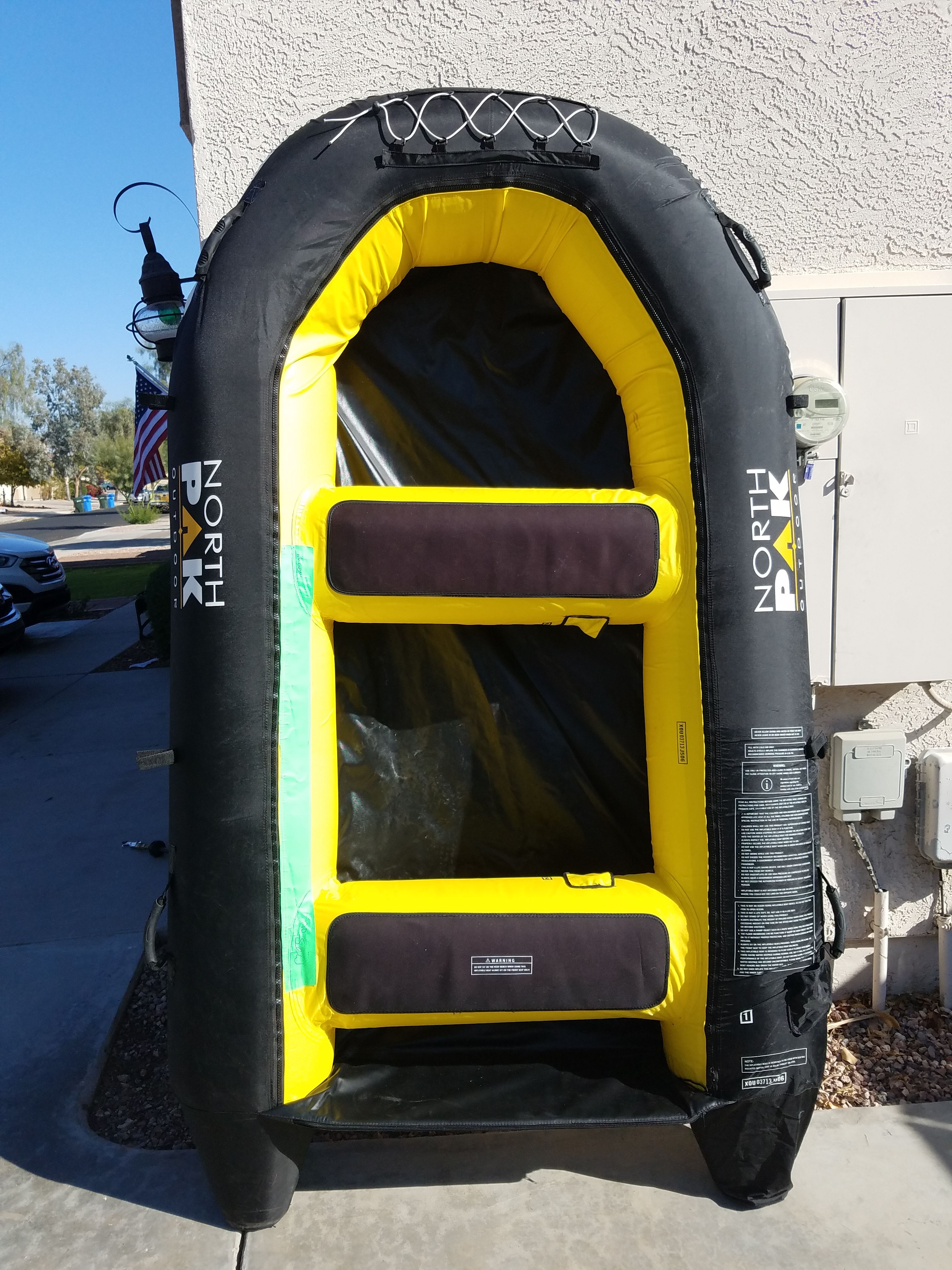 north pak outdoors inflatable boat dingy raft for Sale in New River, AZ ...