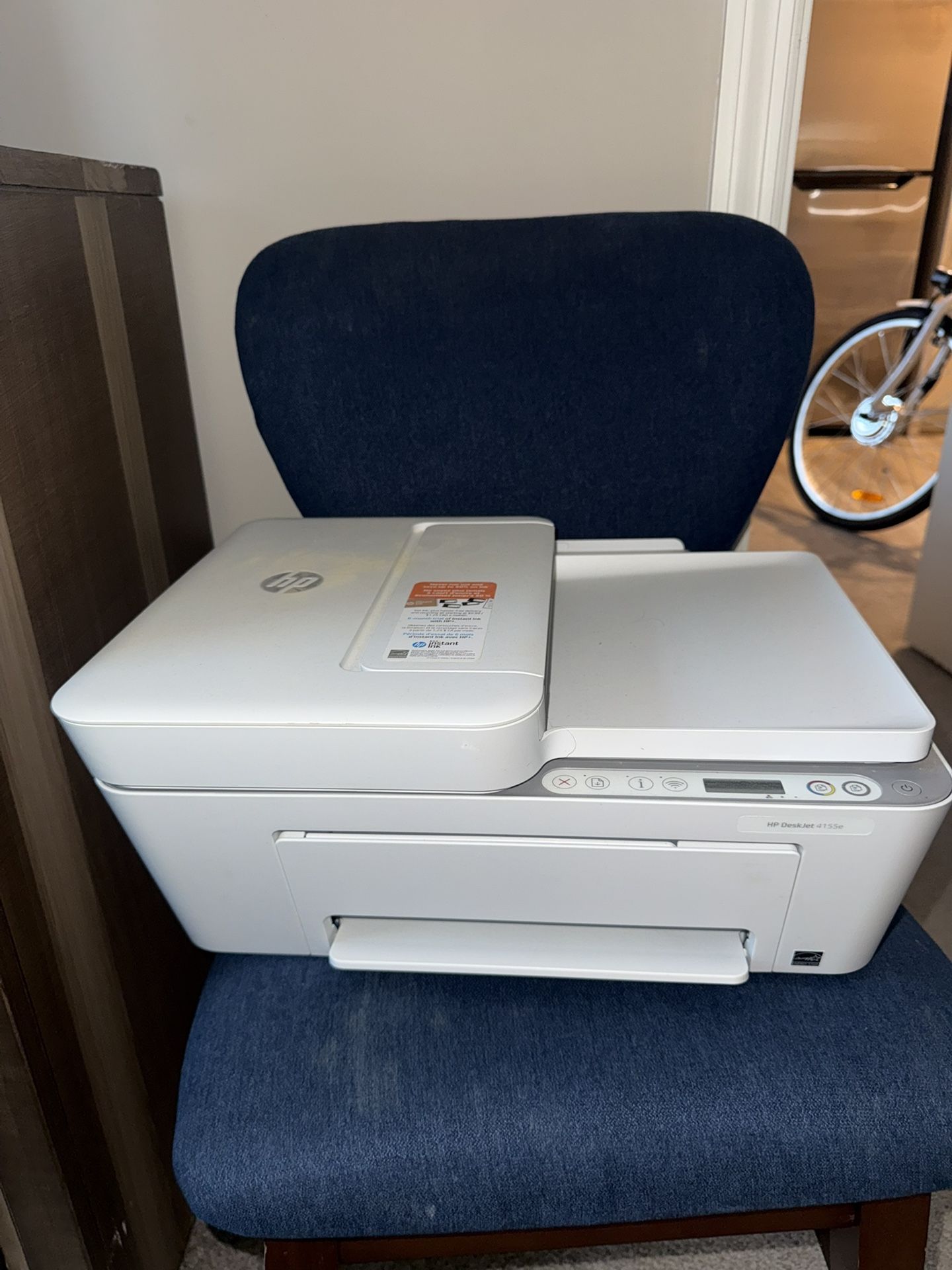 HP DeskJet 4252e Wireless All-in-One Color Inkjet Printer White for ...