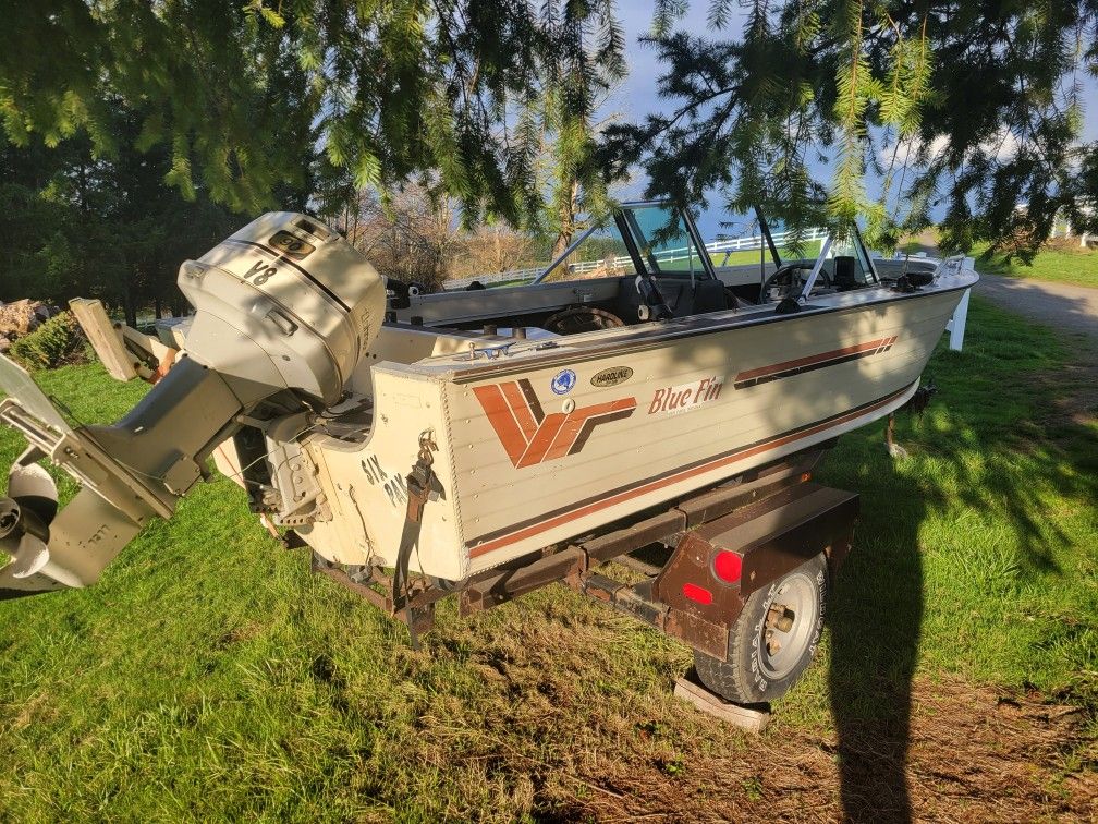 16' Aluminum Blue Fin Boat for Sale in Silver Creek, WA - OfferUp