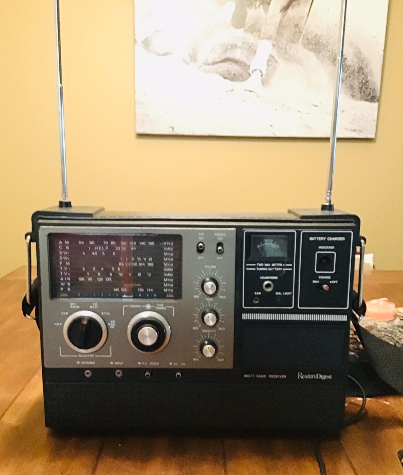 Readers Digest Multi-Band Receiver RDA-127 10 Band Shortwave Radio, AM ...