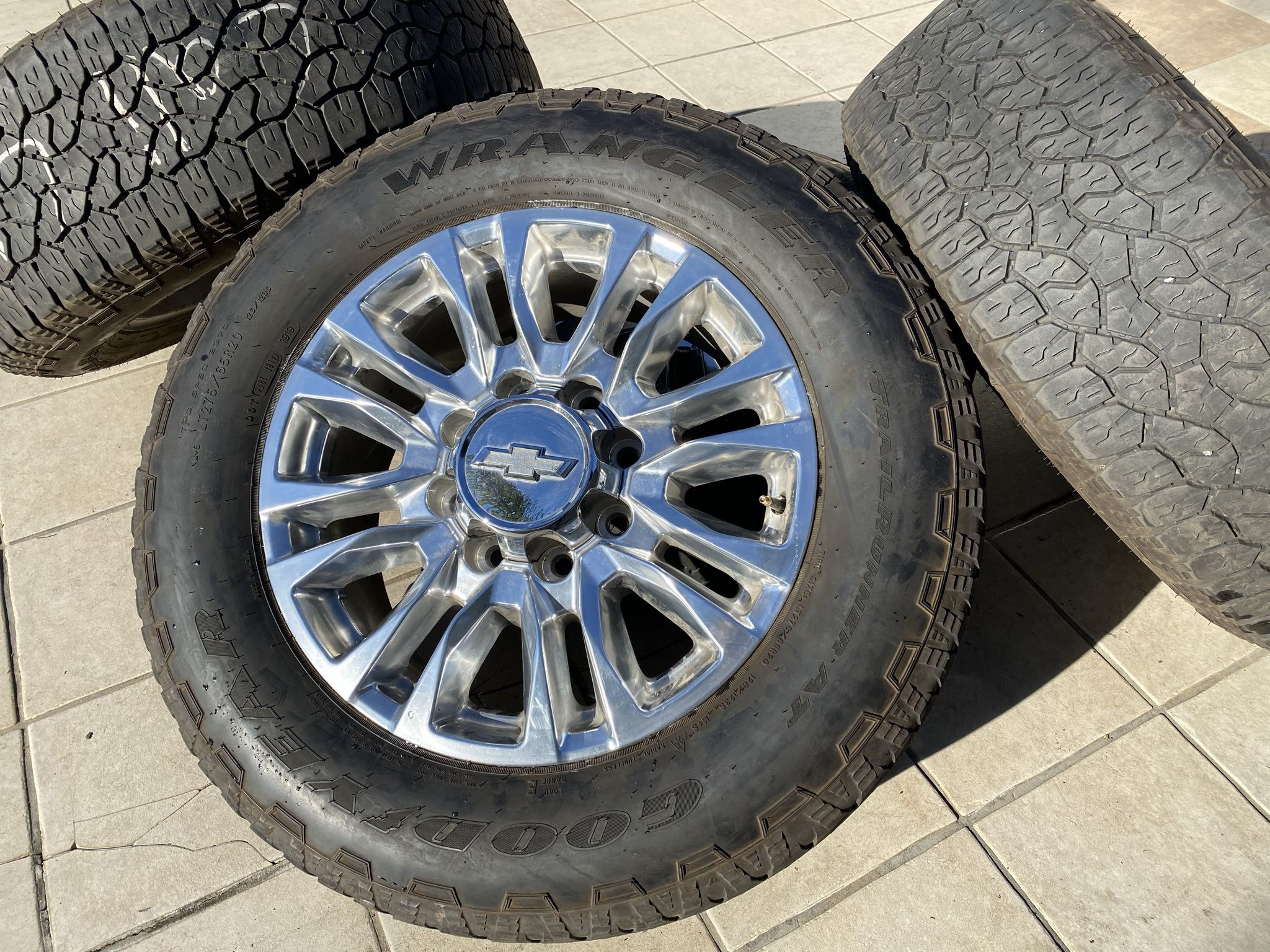 20" OEM 2020 chevy Silverado 2500HD Wheels GMC 3500HD RIMS 2011-2021 ...