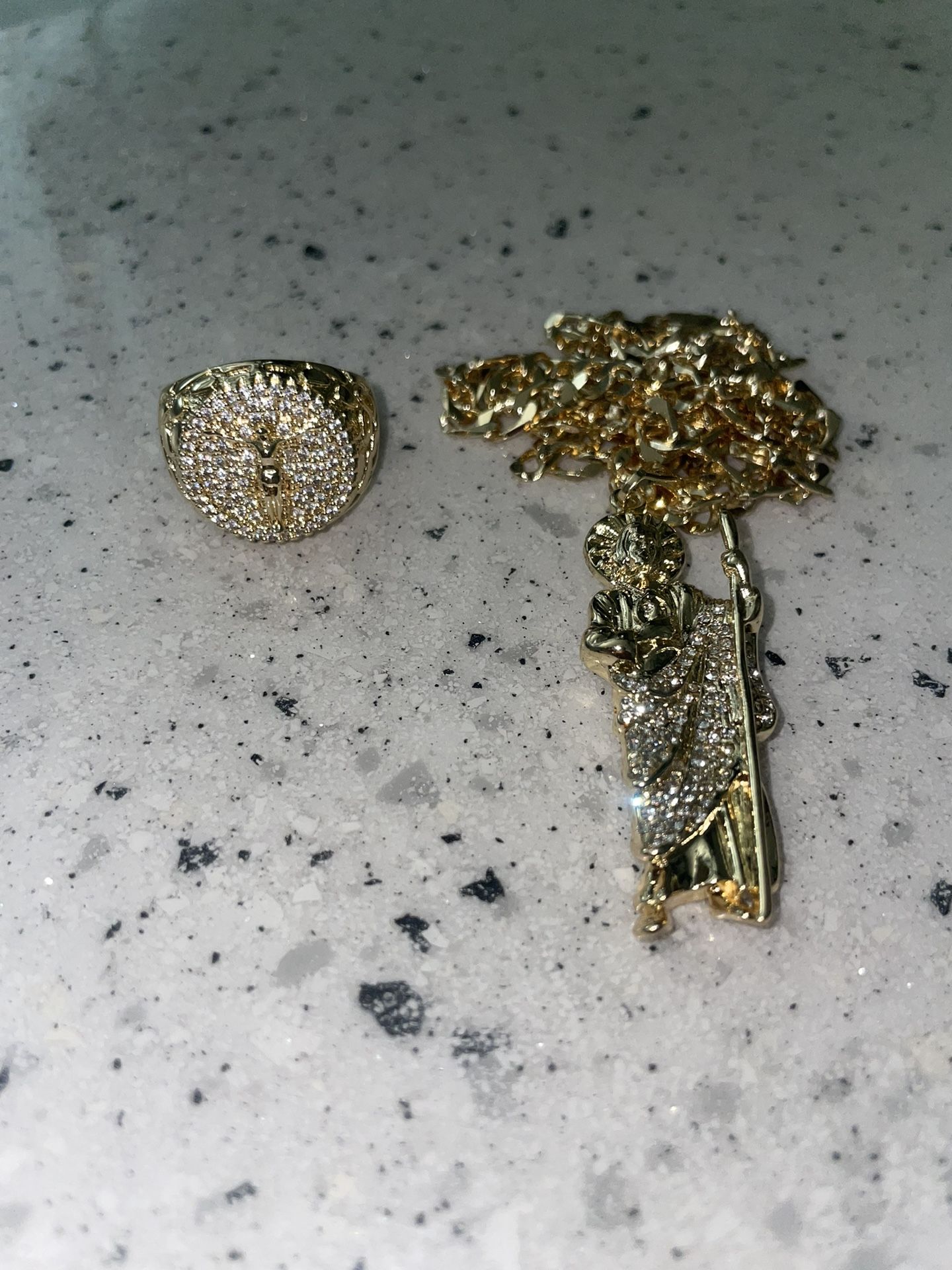 Gold Ring And Chain Combo Will Be 100$ for Sale in Santa Ana, CA - OfferUp