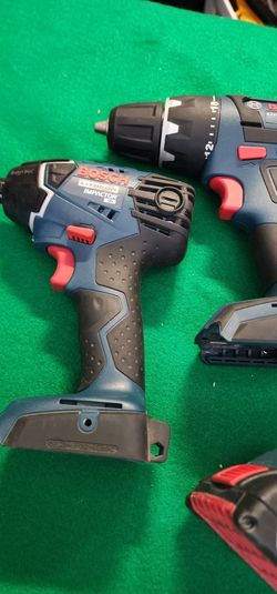 Bosh Impact 1/2" Bosch Impact Drill Bosh Driver Drill ONE BATTERY LIKE ...