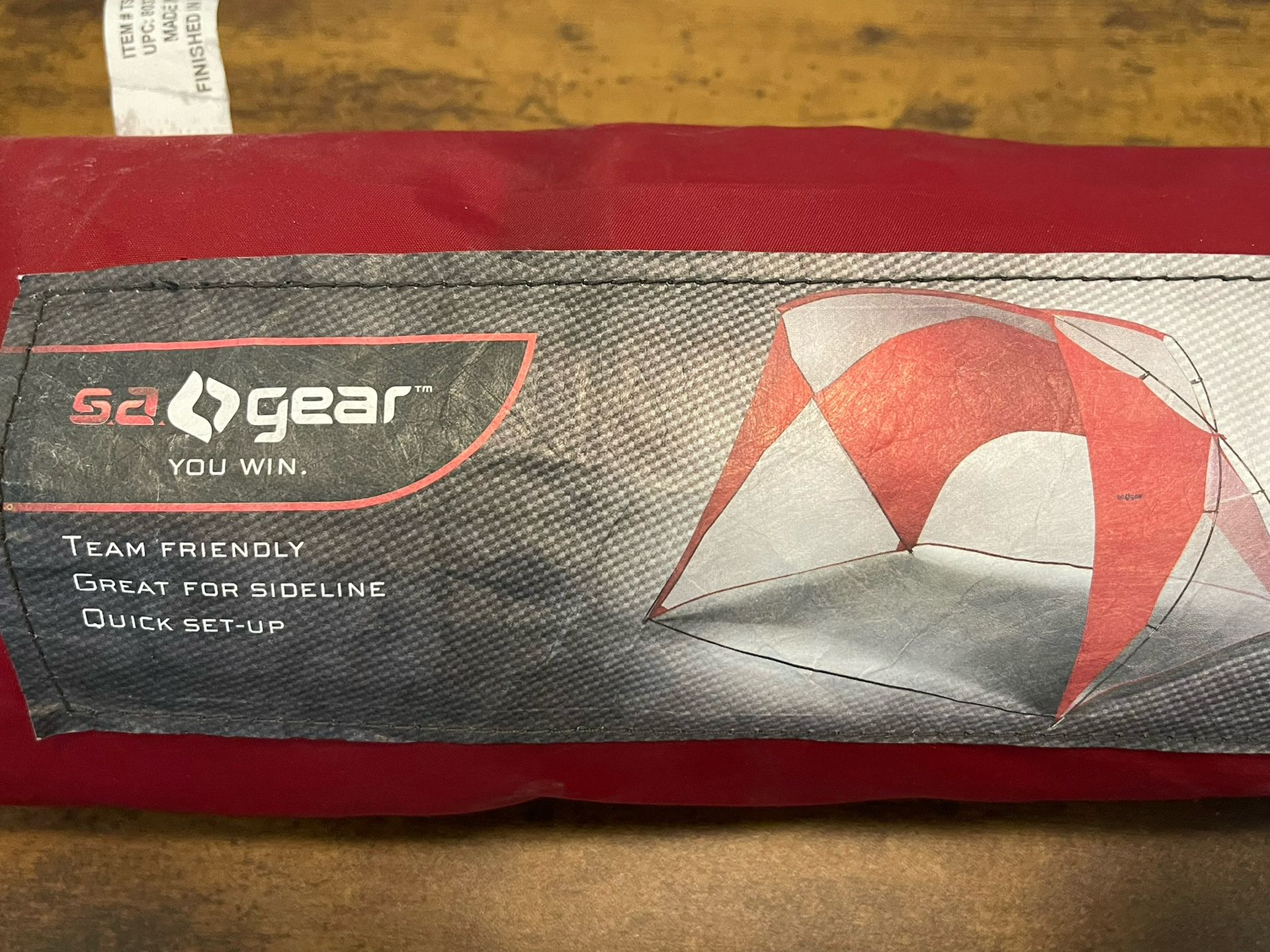 Red SA Gear Sport Shelter 9’wide x 6’tall x 68” deep for Sale in ...