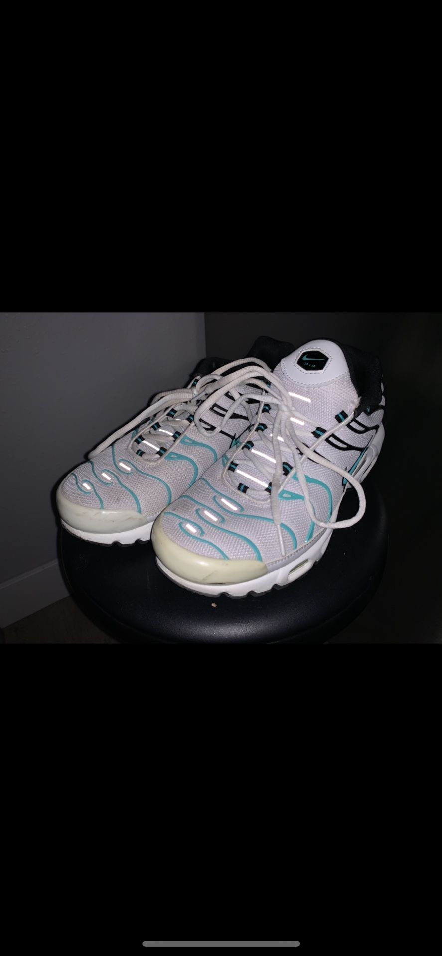 Size 9 - Nike Air Max Plus White Hyper Jade 2021 SAME DAY SHIPPING for ...