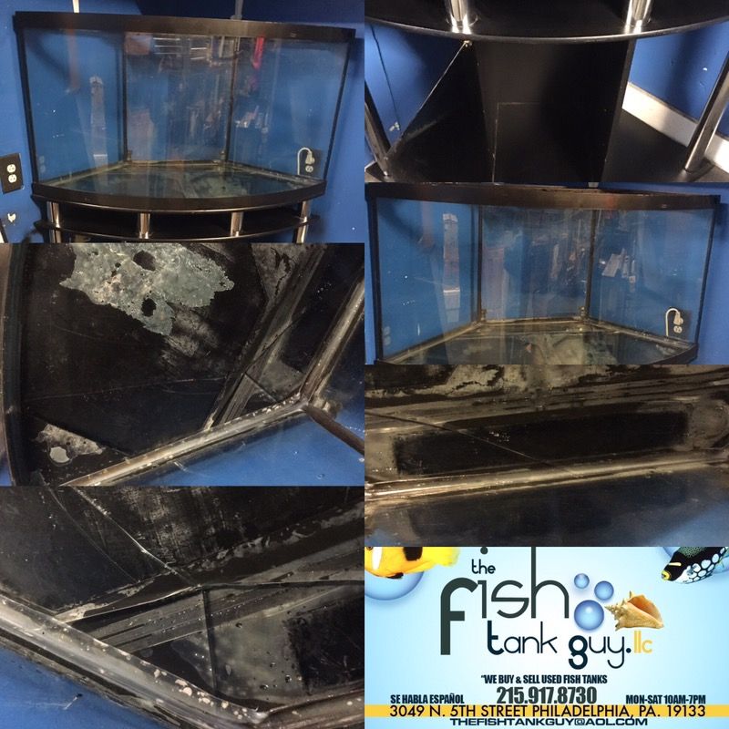 70 gallon marineland corner Bowfront Reptile snake lizard tank combo ...