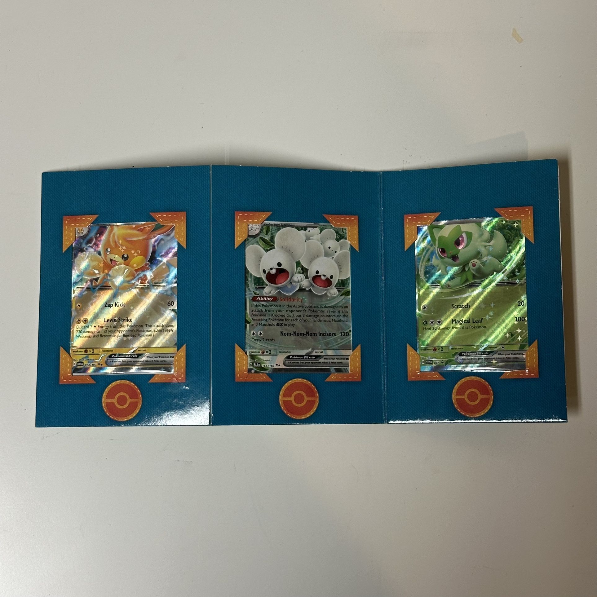 Pokemon Paldea Adventure Chest - Promos Set - Sealed Set Of 3 Promo for ...