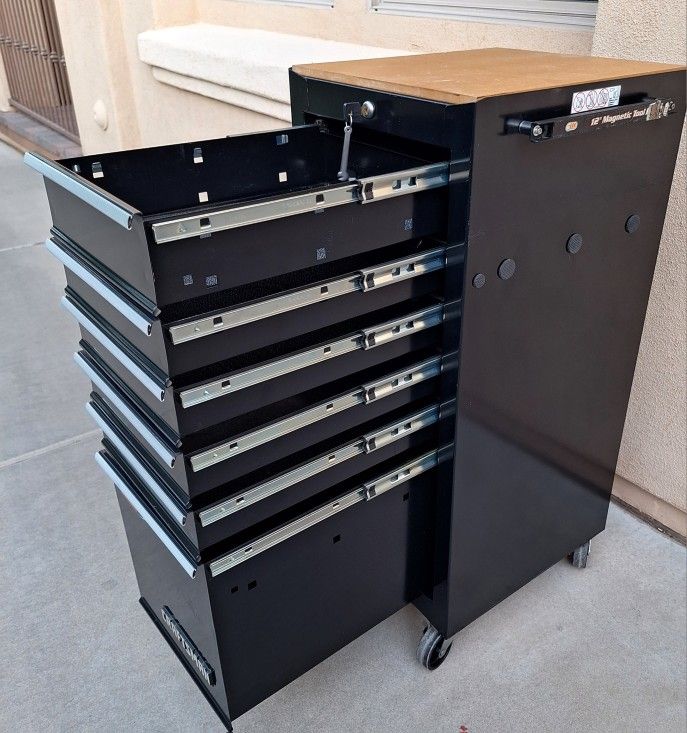Excellent Sears Craftsman 6 Drawers Rolling Tool Box/ Side Cabinet. for ...