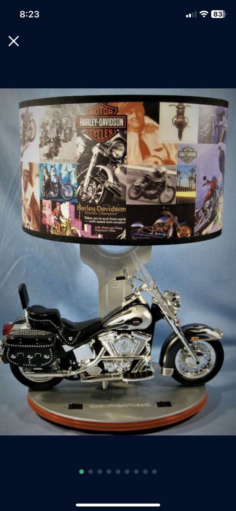 Rare Collectable Motorcycle 2004 HARLEY-DAVIDSON HERITAGE SOFTAIL TABLE ...