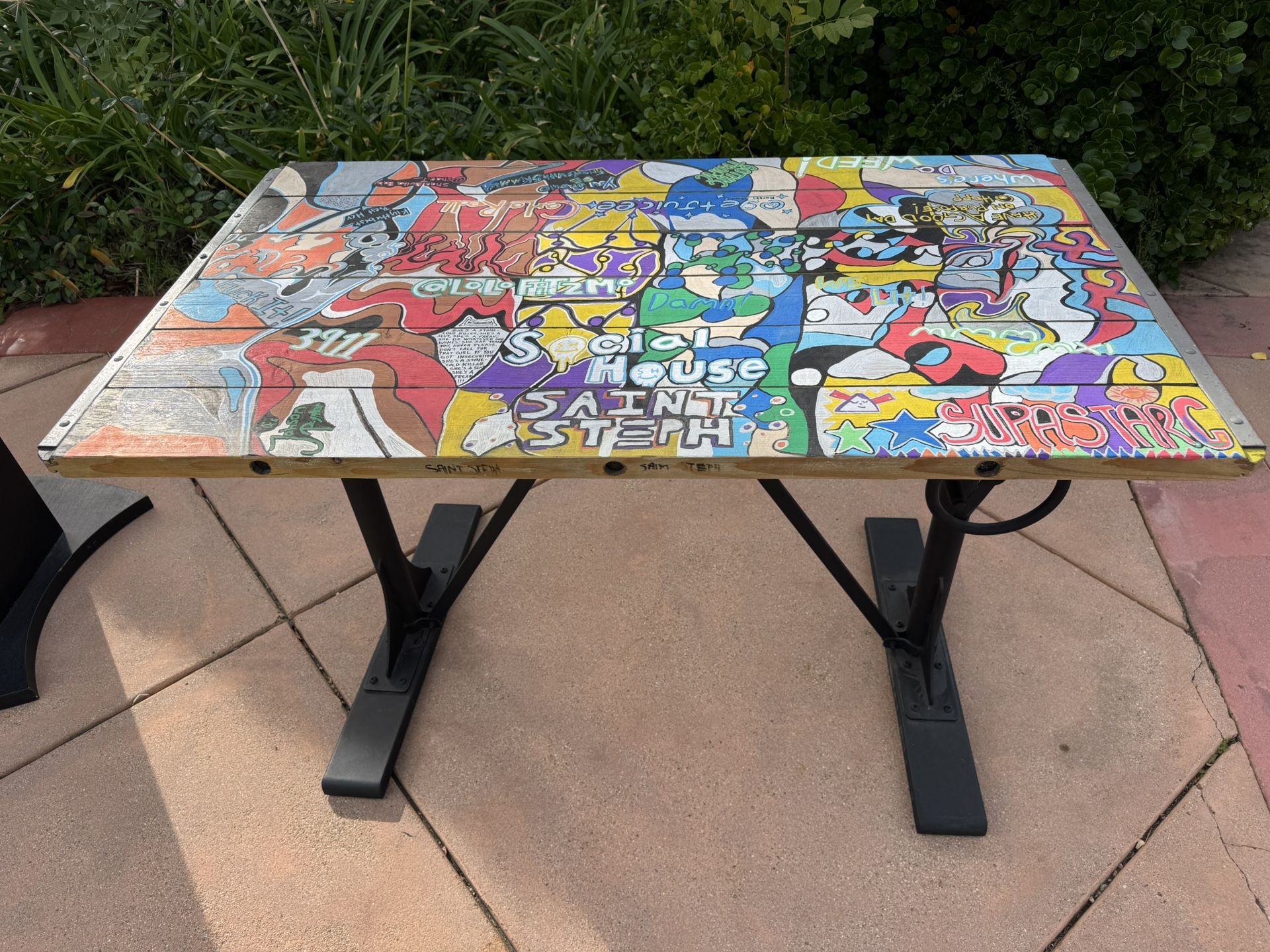 FREE Custom Height-adjustable Wooden Table for Sale in Los Angeles, CA ...